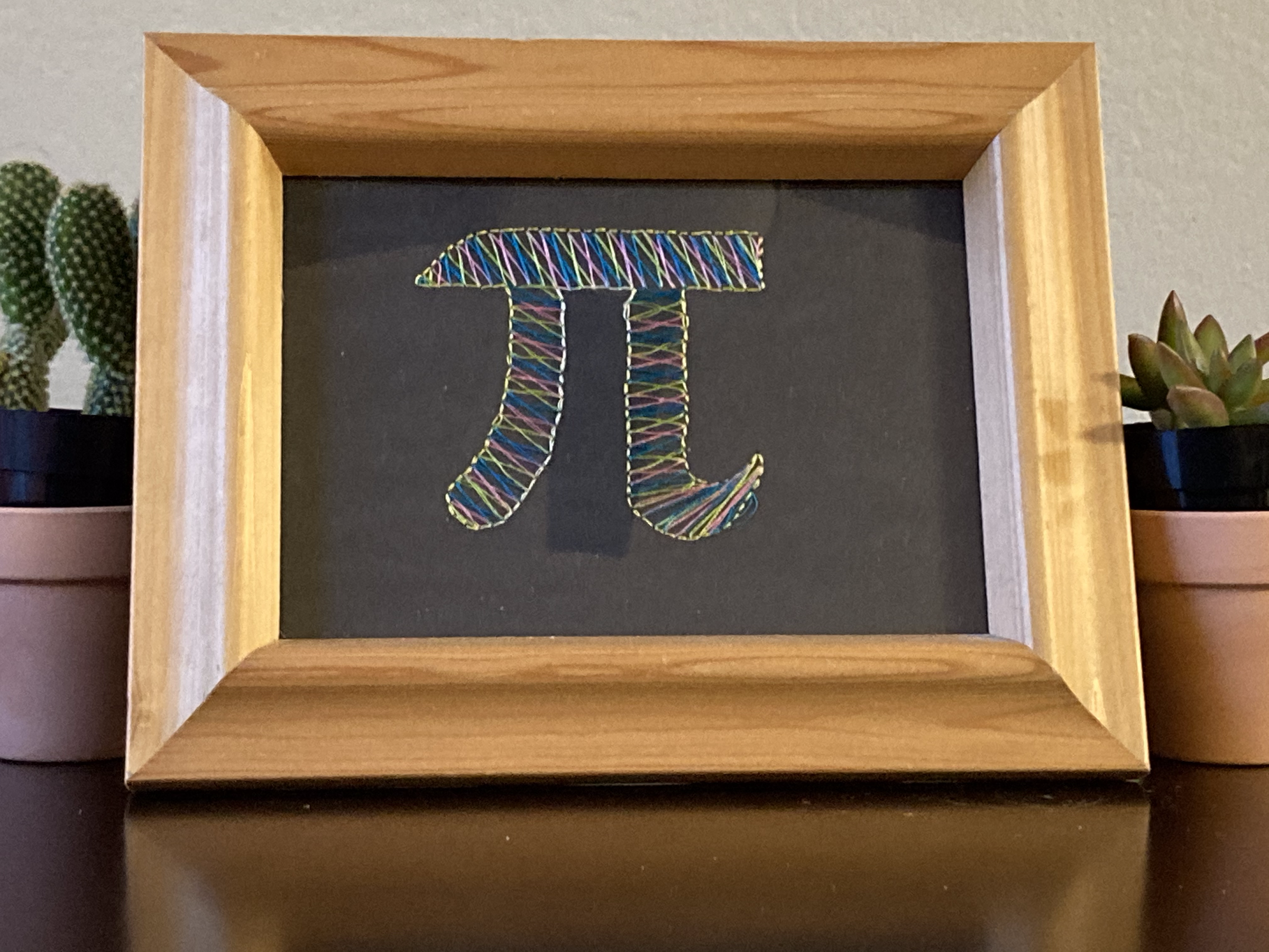 Pi Hand Embroidery on Paper : 9 Steps (with Pictures) - Instructables