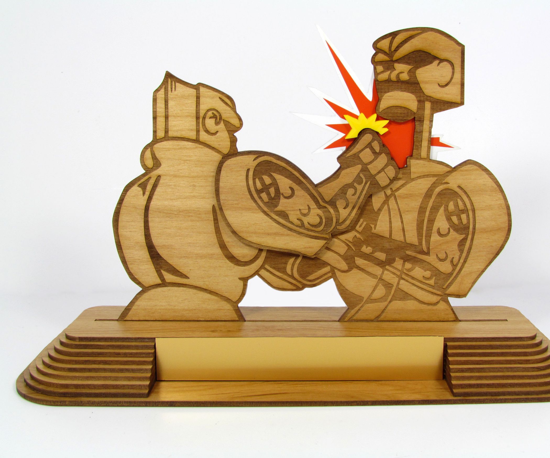 Creating a Multi-Layered Trophy With a Laser : 5 Steps - Instructables