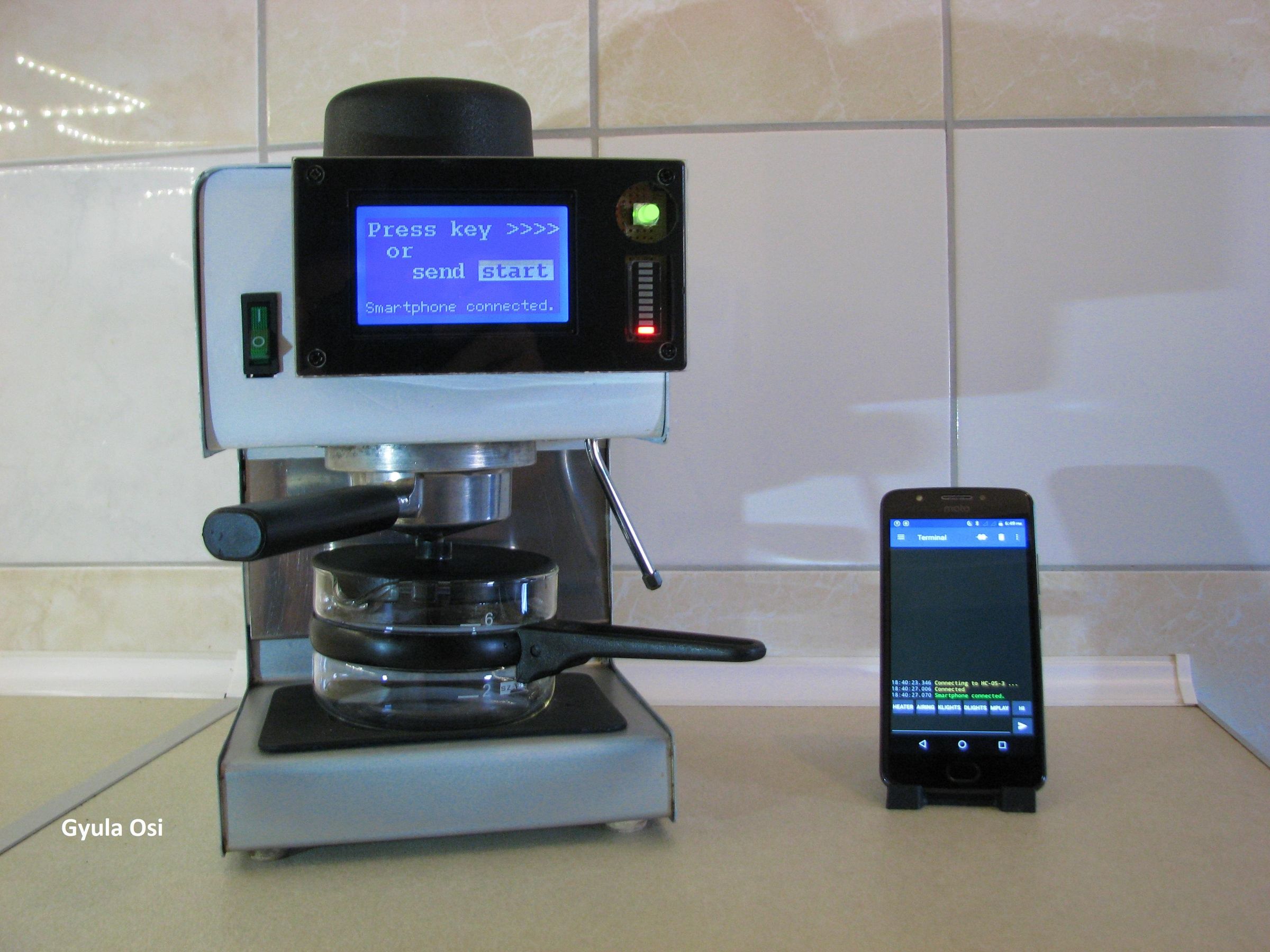 Automatic Smart Coffee Maker With Arduino and Bluetooth : 10 Steps ...