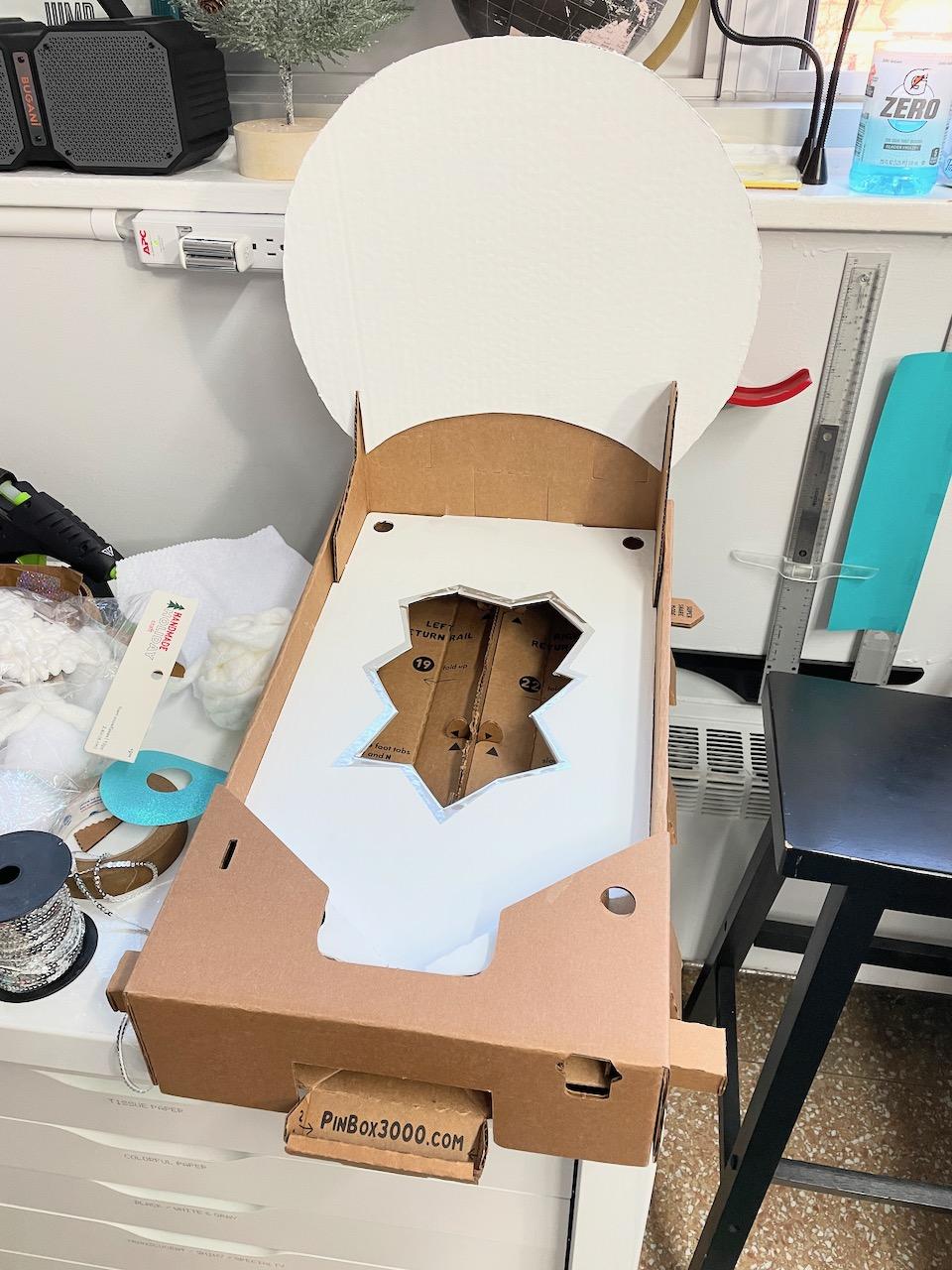 Cardboard PinBall Machine With Micro:bit LEDs, Motors, and Sounds : 7 ...