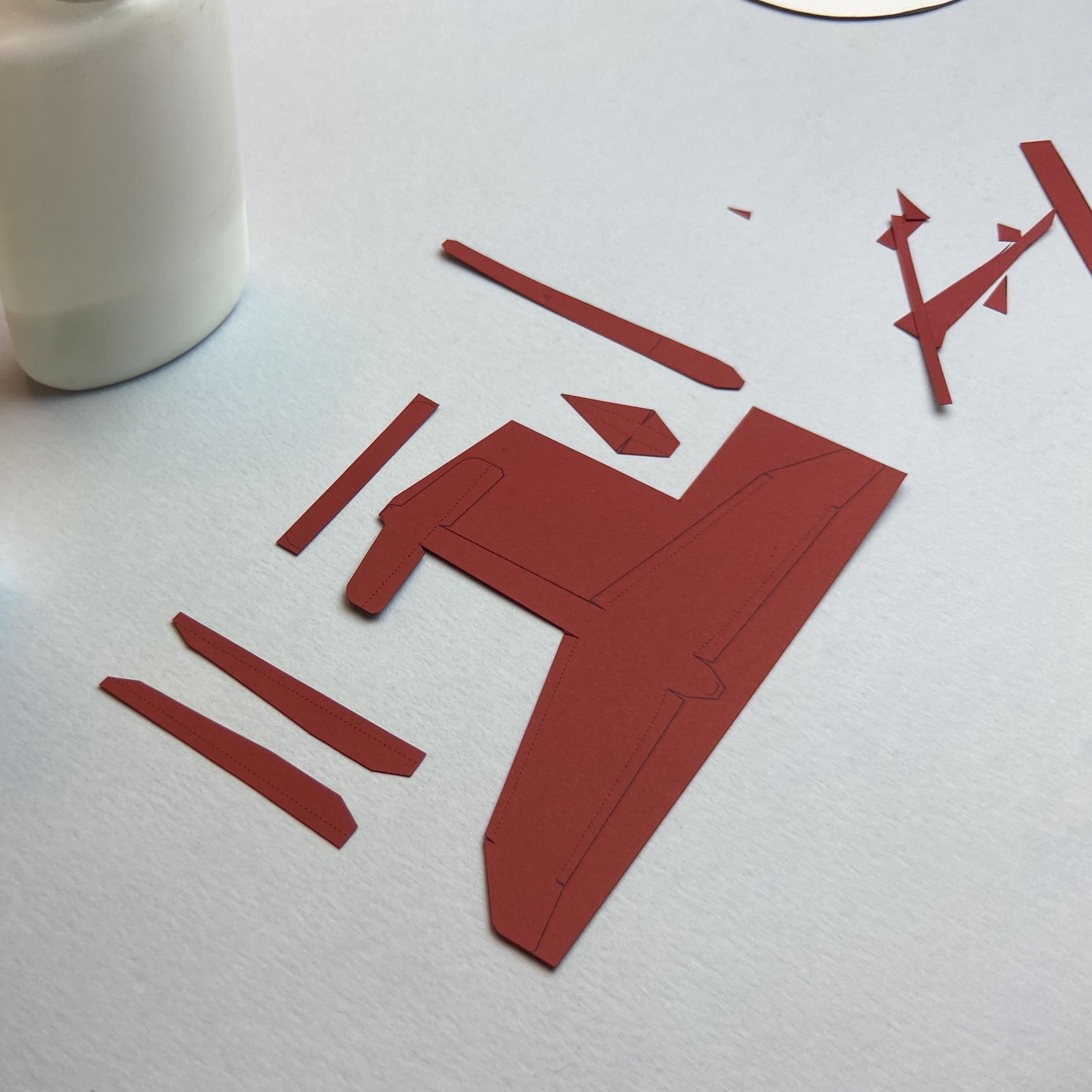 Micro Canard Glider Made of Card Stock : 6 Steps (with Pictures ...