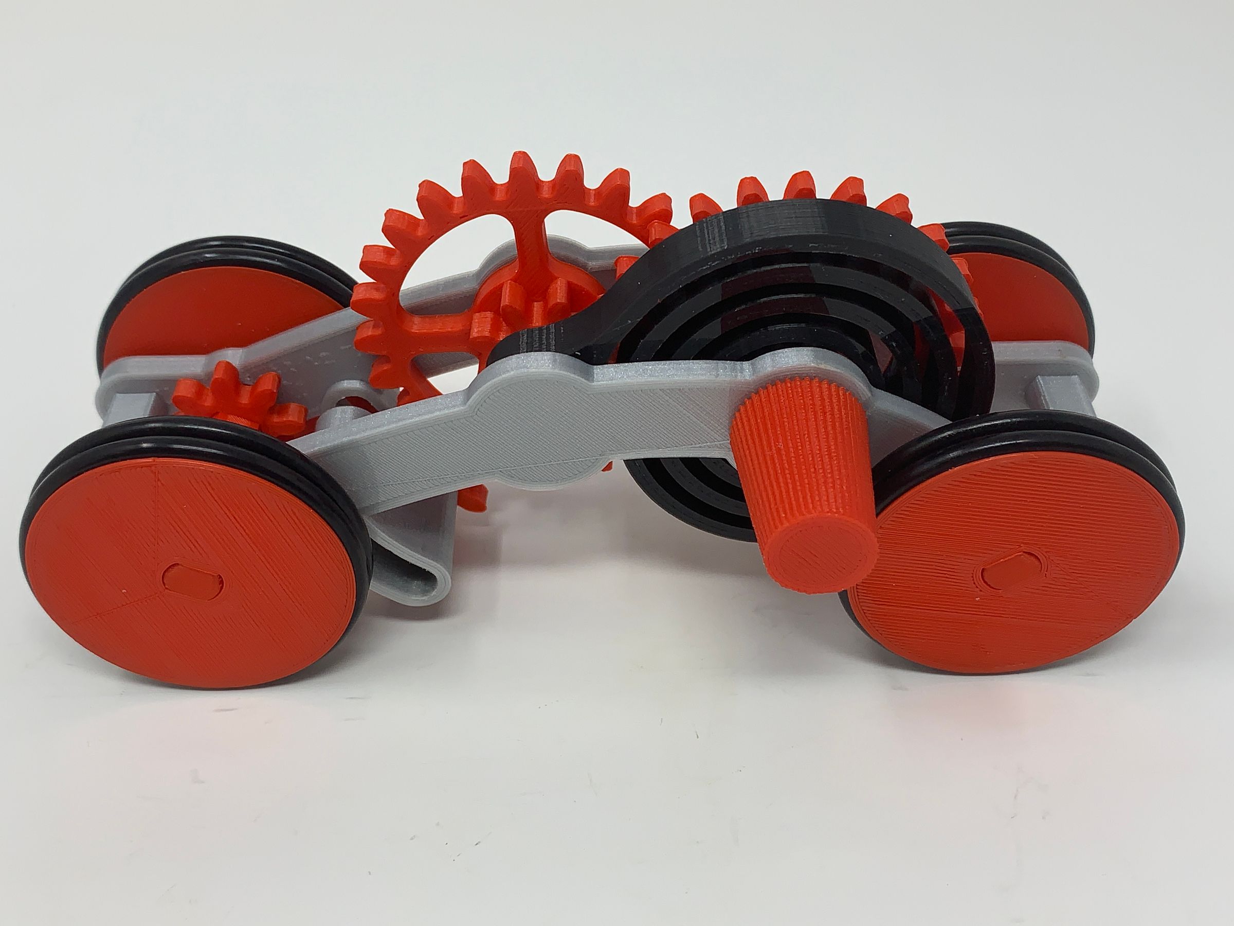 How I Designed a 3D Printed Windup Car Using Autodesk Fusion 360. : 6 ...
