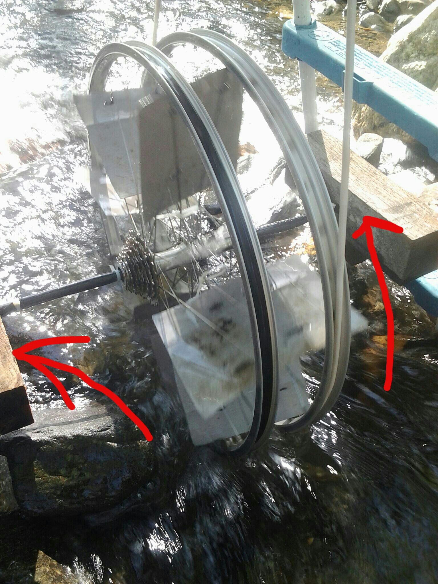 Free Homemade Water Wheel : 4 Steps - Instructables
