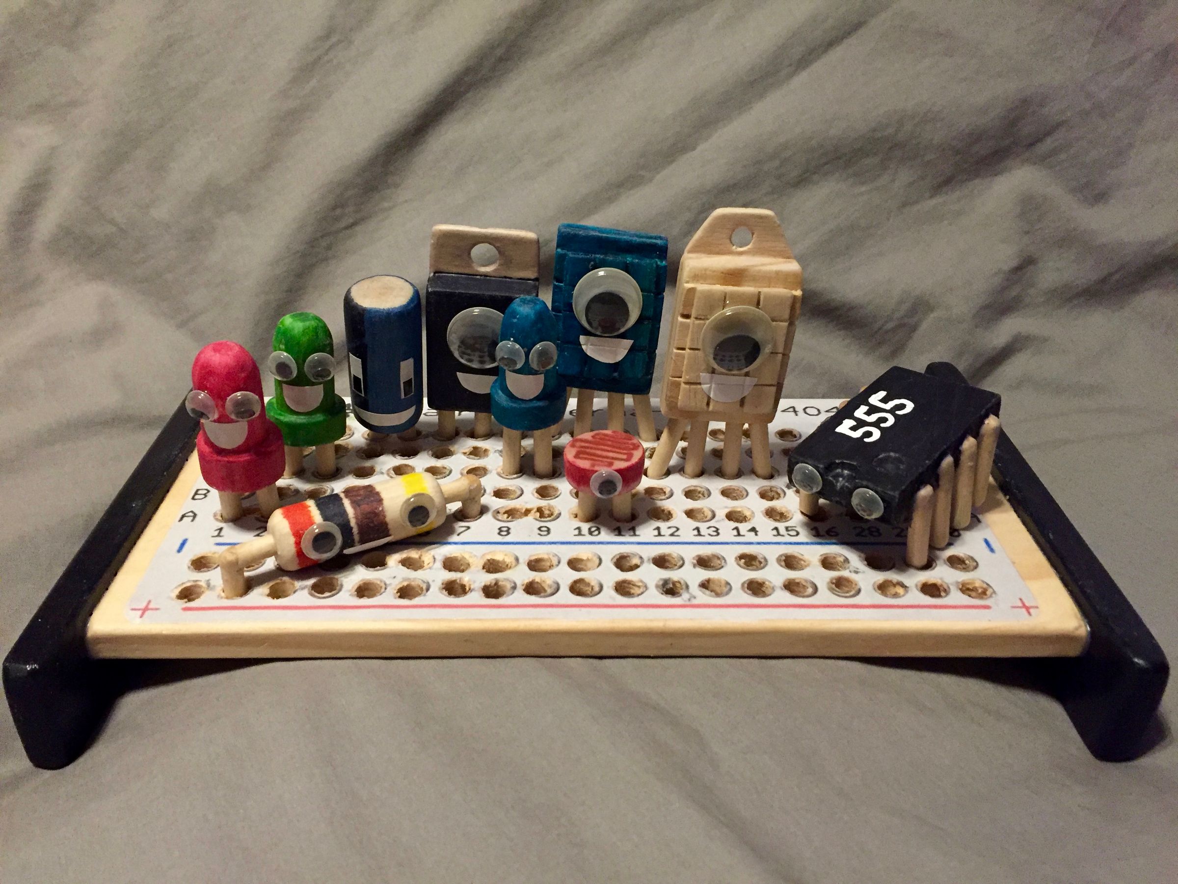 My First Protoboard Electronics Block Toy : 3 Steps (with Pictures ...