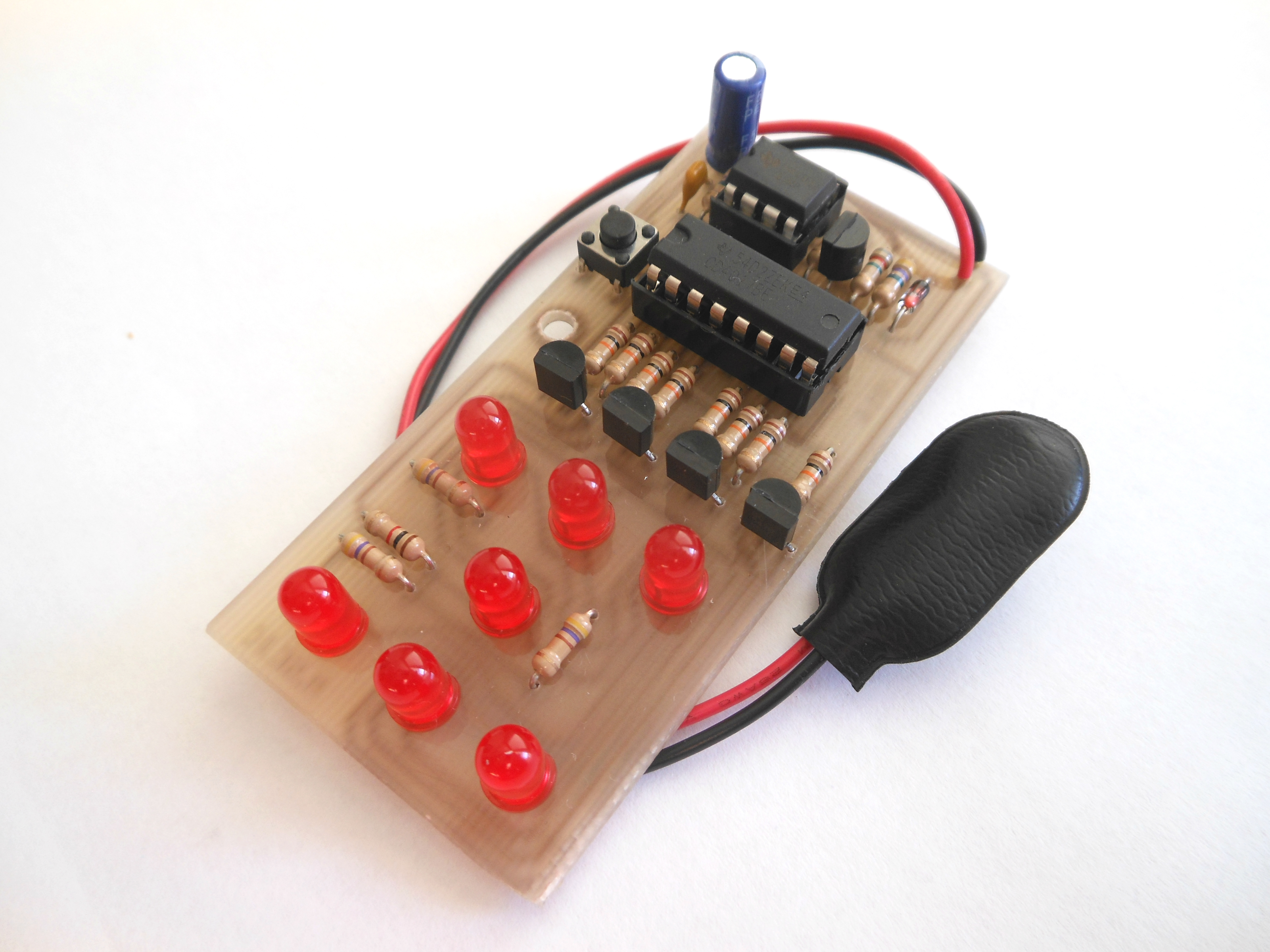 Electronic Dice With Slowdown - 555 & 4017 : 5 Steps (with Pictures ...