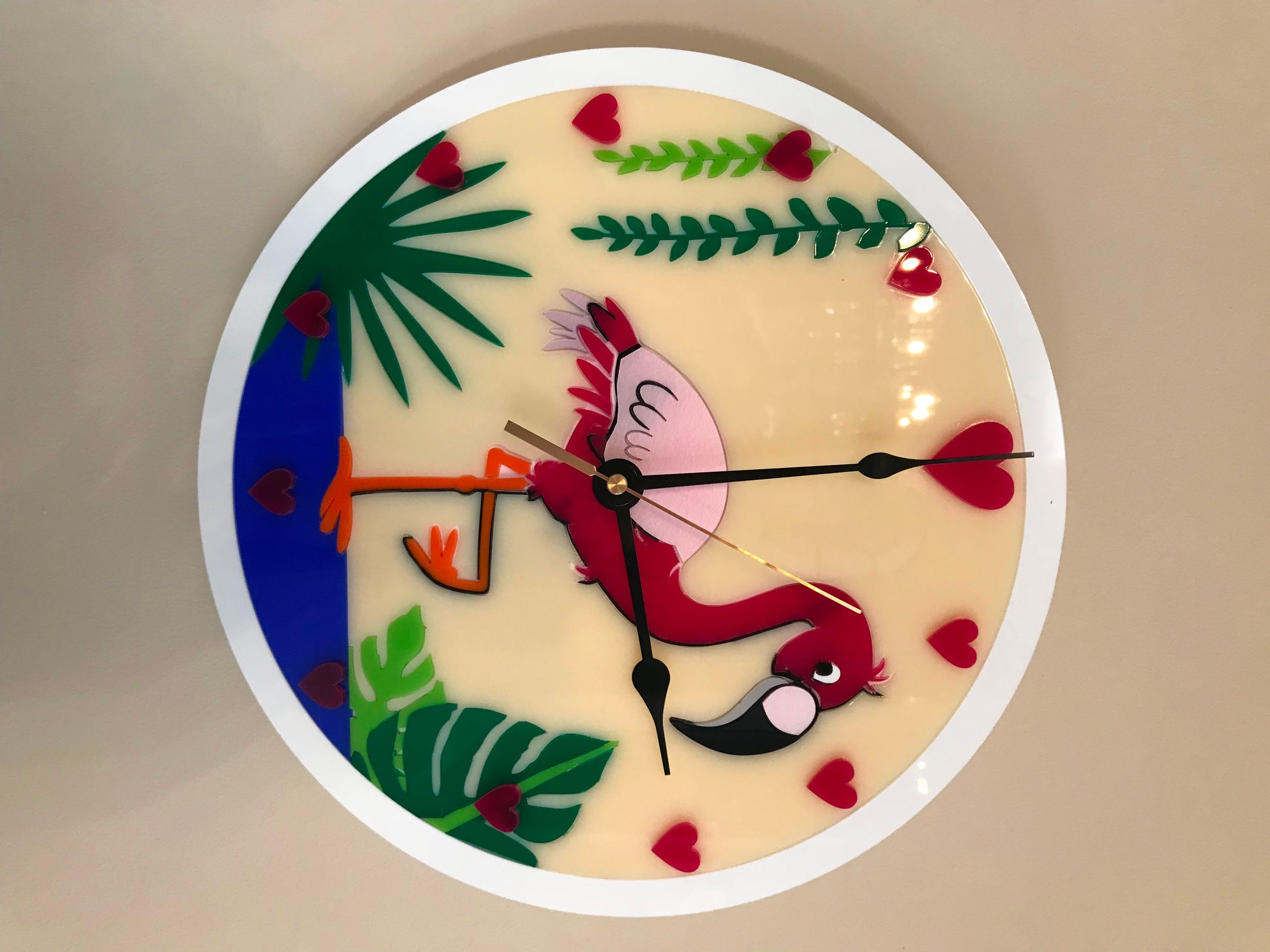 Flamingo Clock : 8 Steps - Instructables