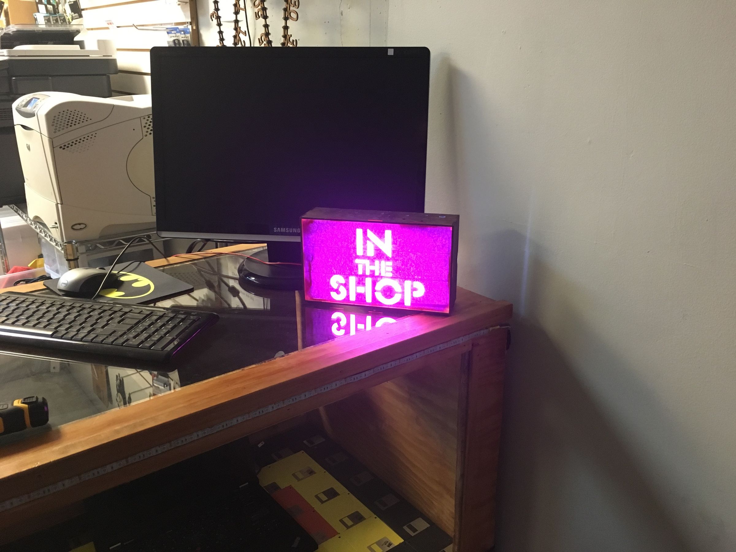 "IN THE SHOP" LED IOT Light With Particle : 8 Steps (with Pictures ...