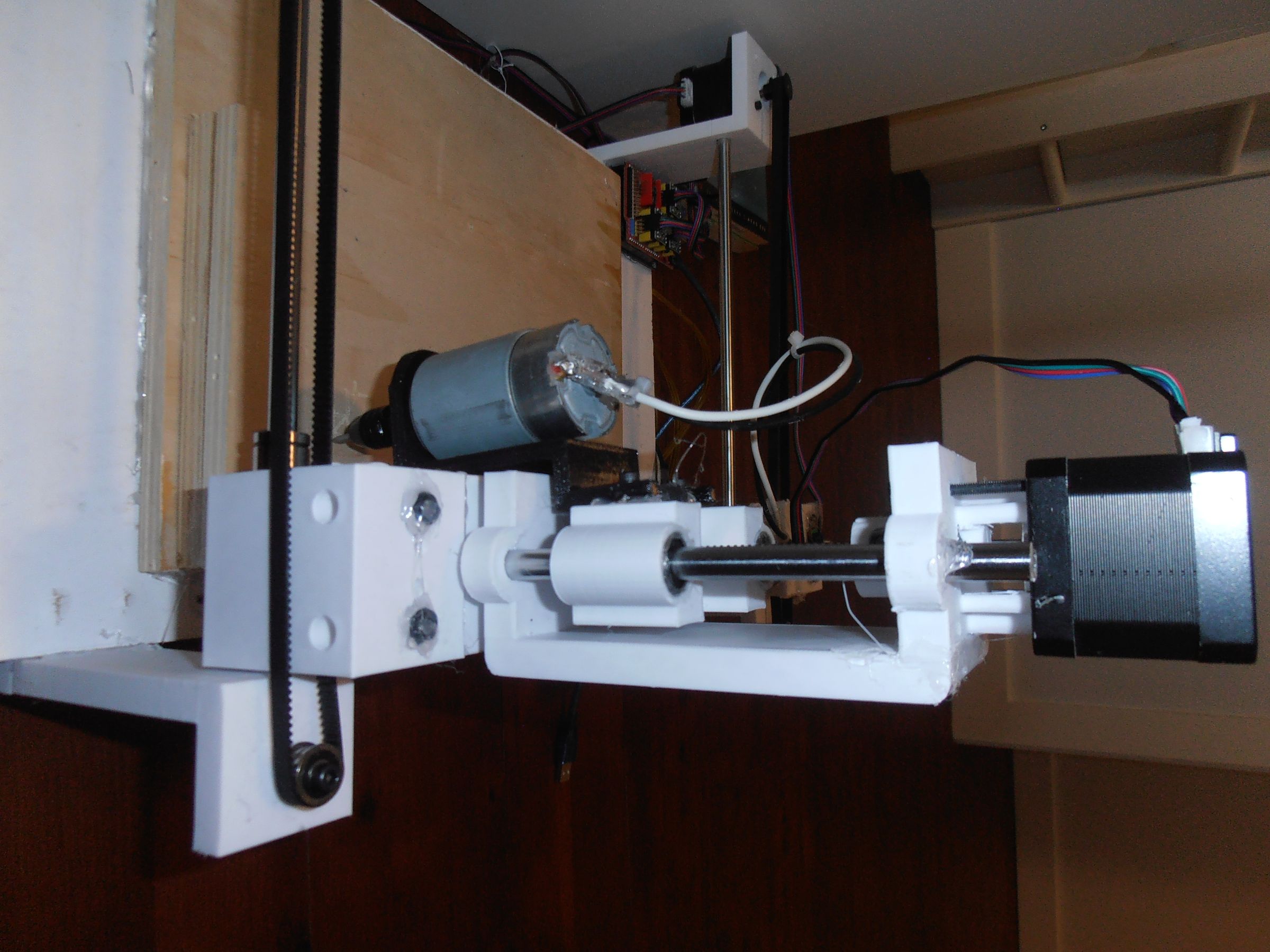 A (partly) 3-D Printed CNC (HBOT) : 4 Steps - Instructables