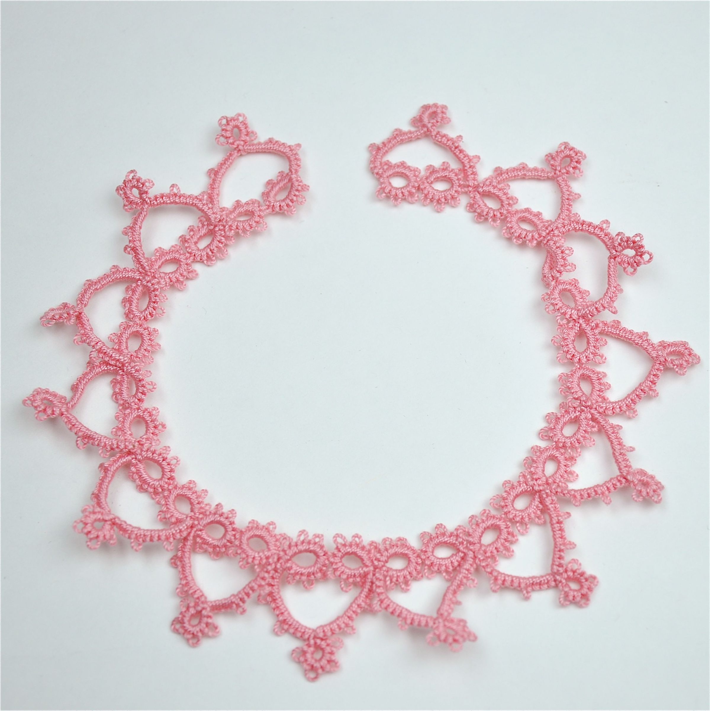 Tatted Princess Necklace and Earring Set : 4 Steps (with Pictures ...