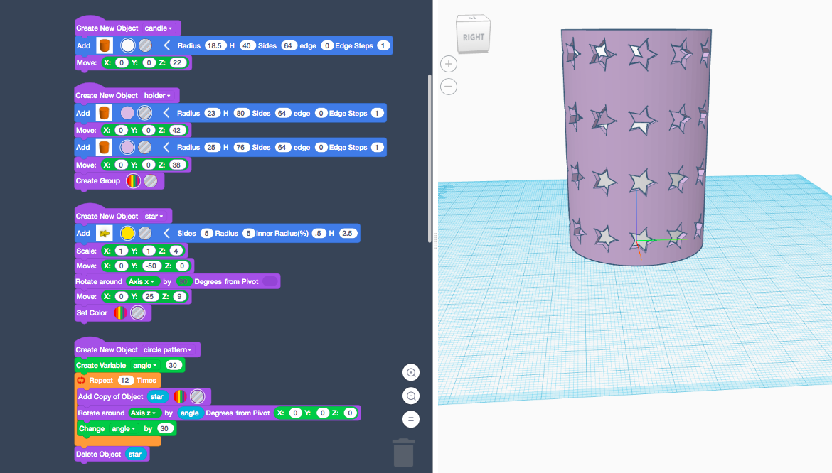 Code-generated Patterns in Tinkercad : 9 Steps (with Pictures ...