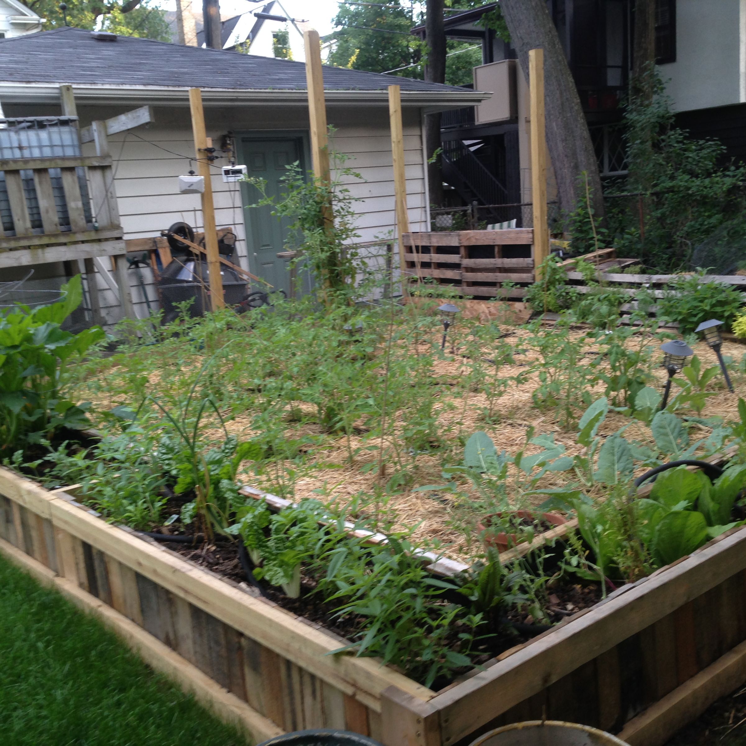 Outdoor Pallet Garden : 10 Steps (with Pictures) - Instructables