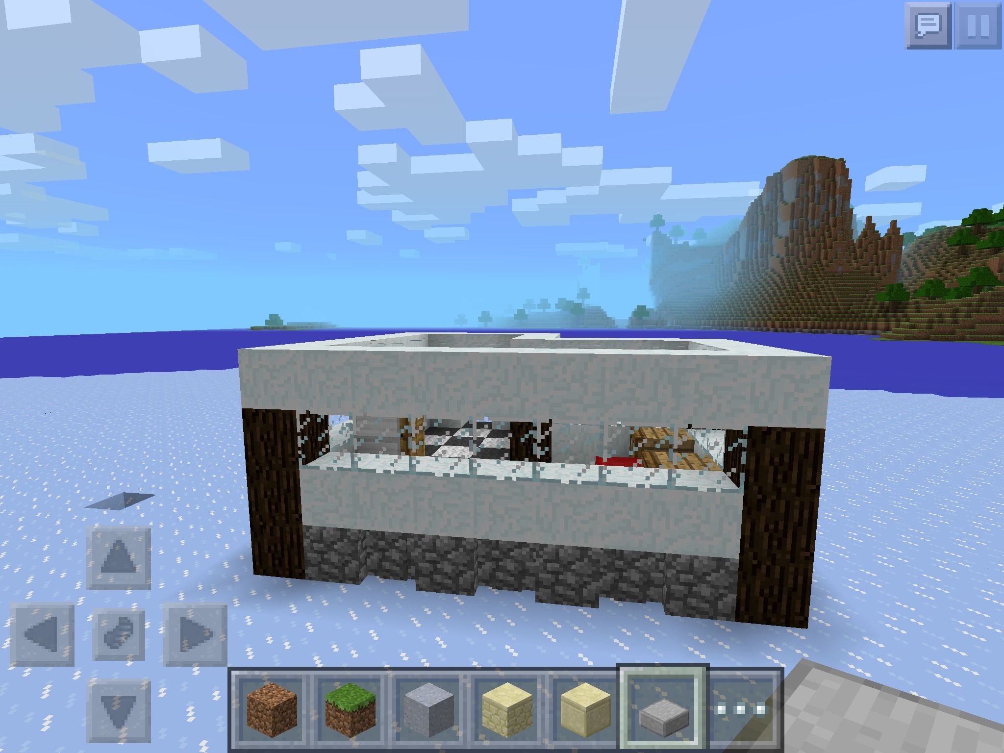 Minecraft Snow Modern House : 13 Steps - Instructables