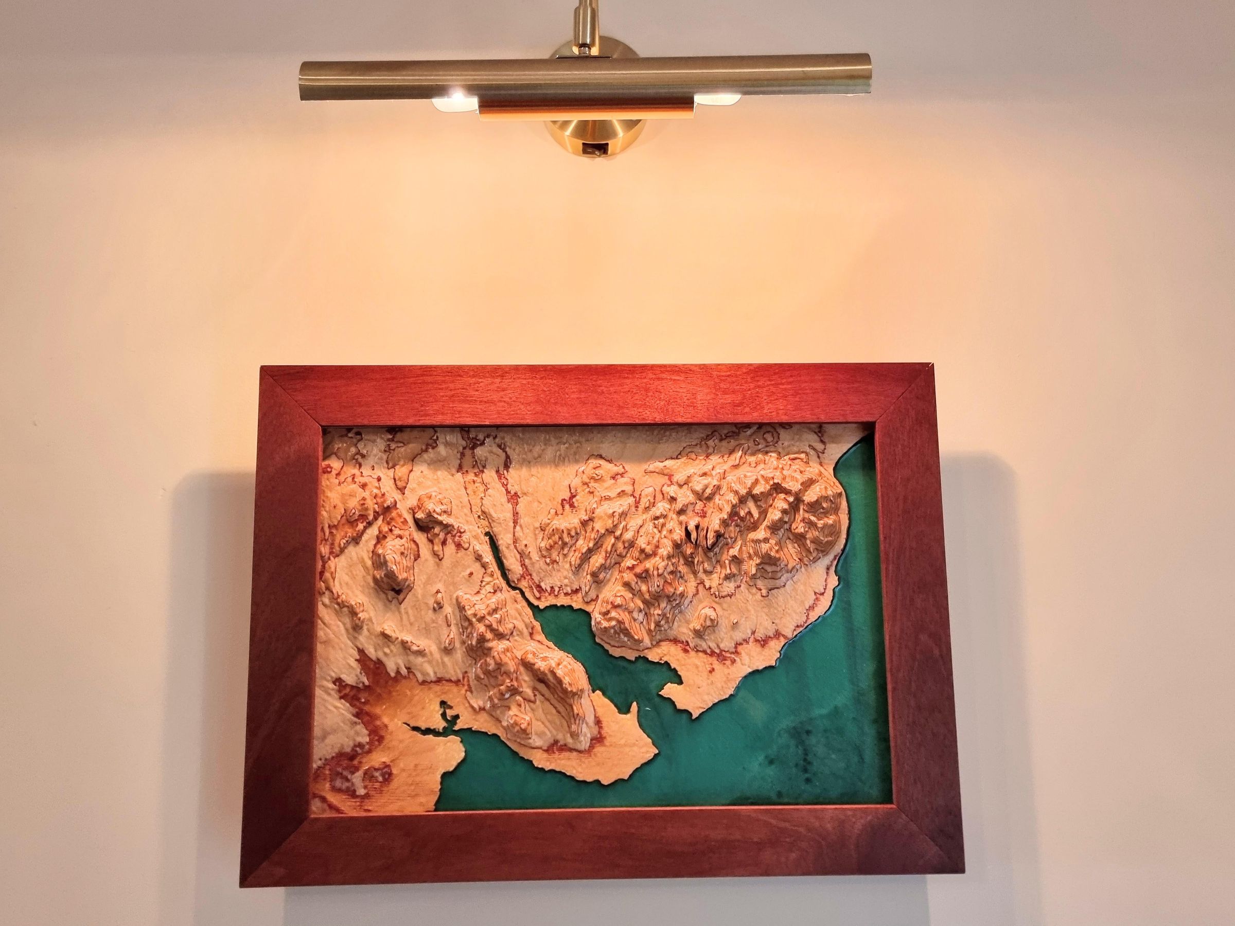Carving 3D Terrain Topographic Relief Maps on a CNC Machine by Steve M ...