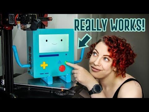Life Sized Talking BMO From Adventure Time (that's Also an Octoprint Server!) : 15 Steps (with ...