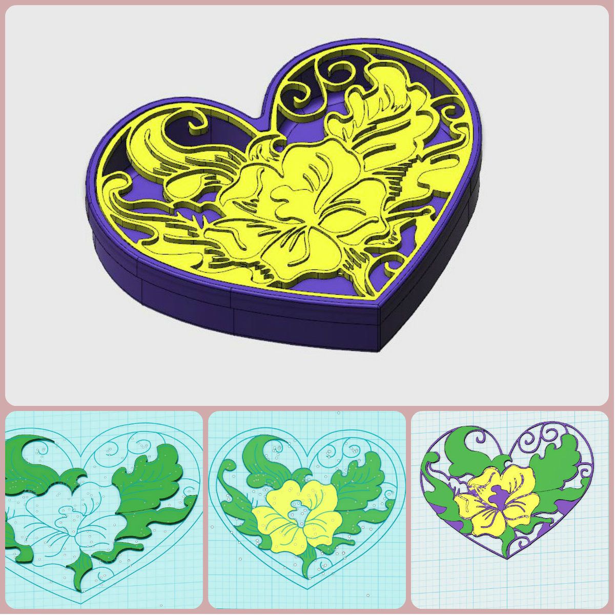 3D Printed "Heart" Box. : 3 Steps (with Pictures) - Instructables
