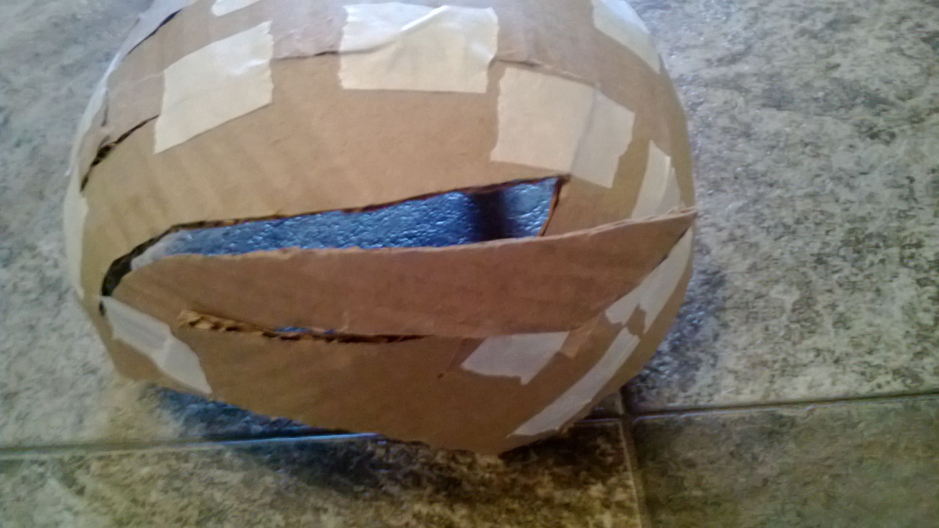 Last Minute Cardboard Wolverine Pepakura Mask : 4 Steps - Instructables