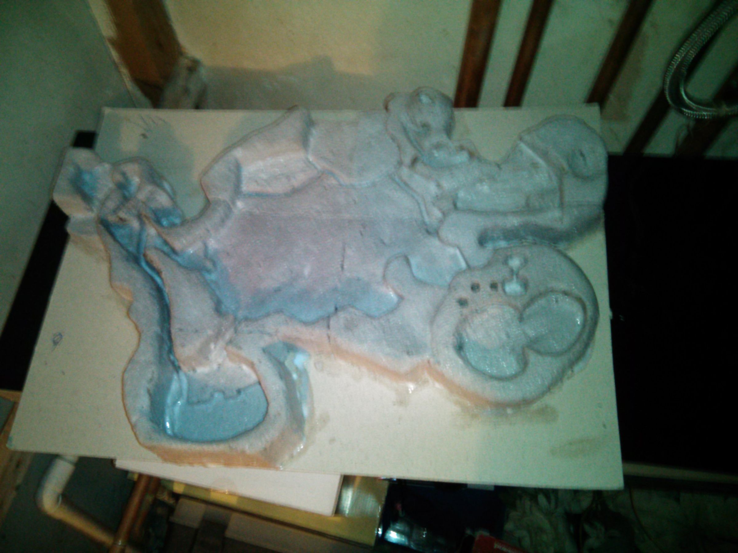 Zelda Ocarina of Time Hyrule World Map Diorama : 5 Steps - Instructables