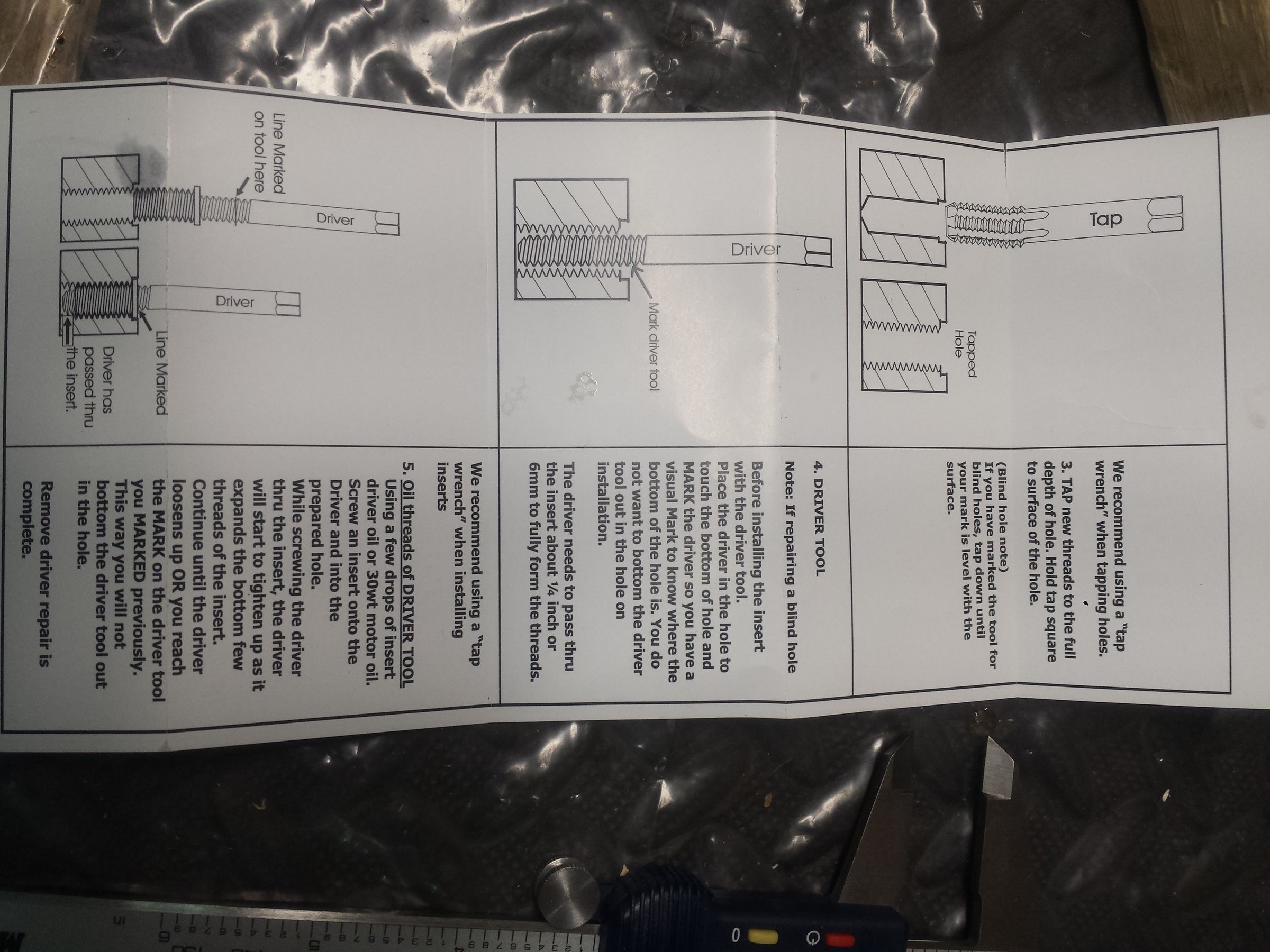 Stripped Thread Repair Using Thread Inserts : 6 Steps - Instructables