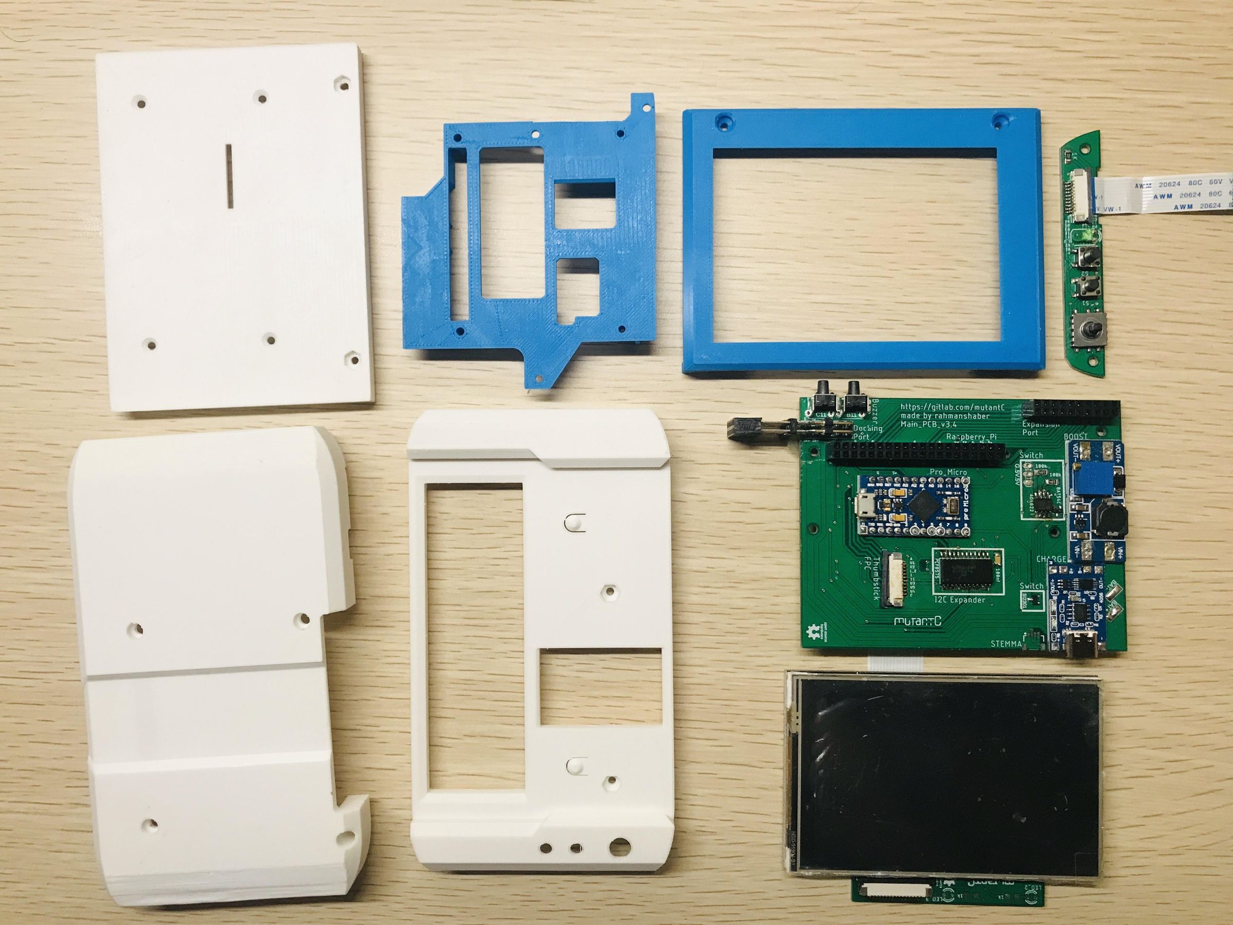 MutantC V3 - Modular and Powerful HandHeld PC : 9 Steps (with Pictures) - Instructables