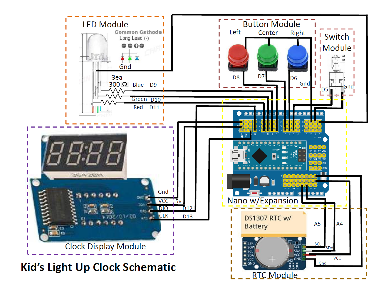 Kids Light Up Clock 2.0 : 6 Steps (with Pictures) - Instructables