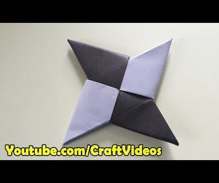 How to Make a Paper Ninja Star - Instructables
