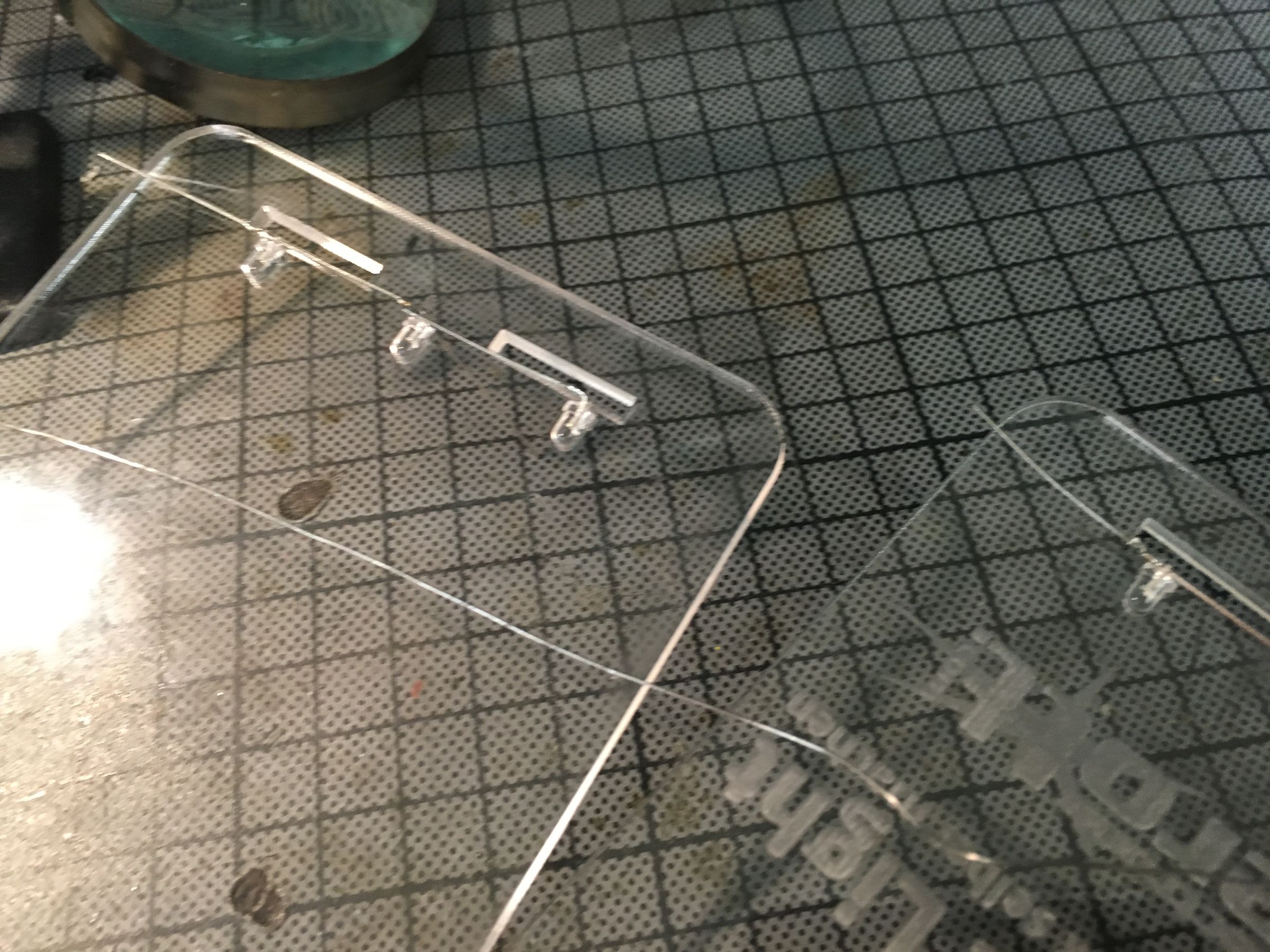 Acrylic Description Sheet With LED - Instructables