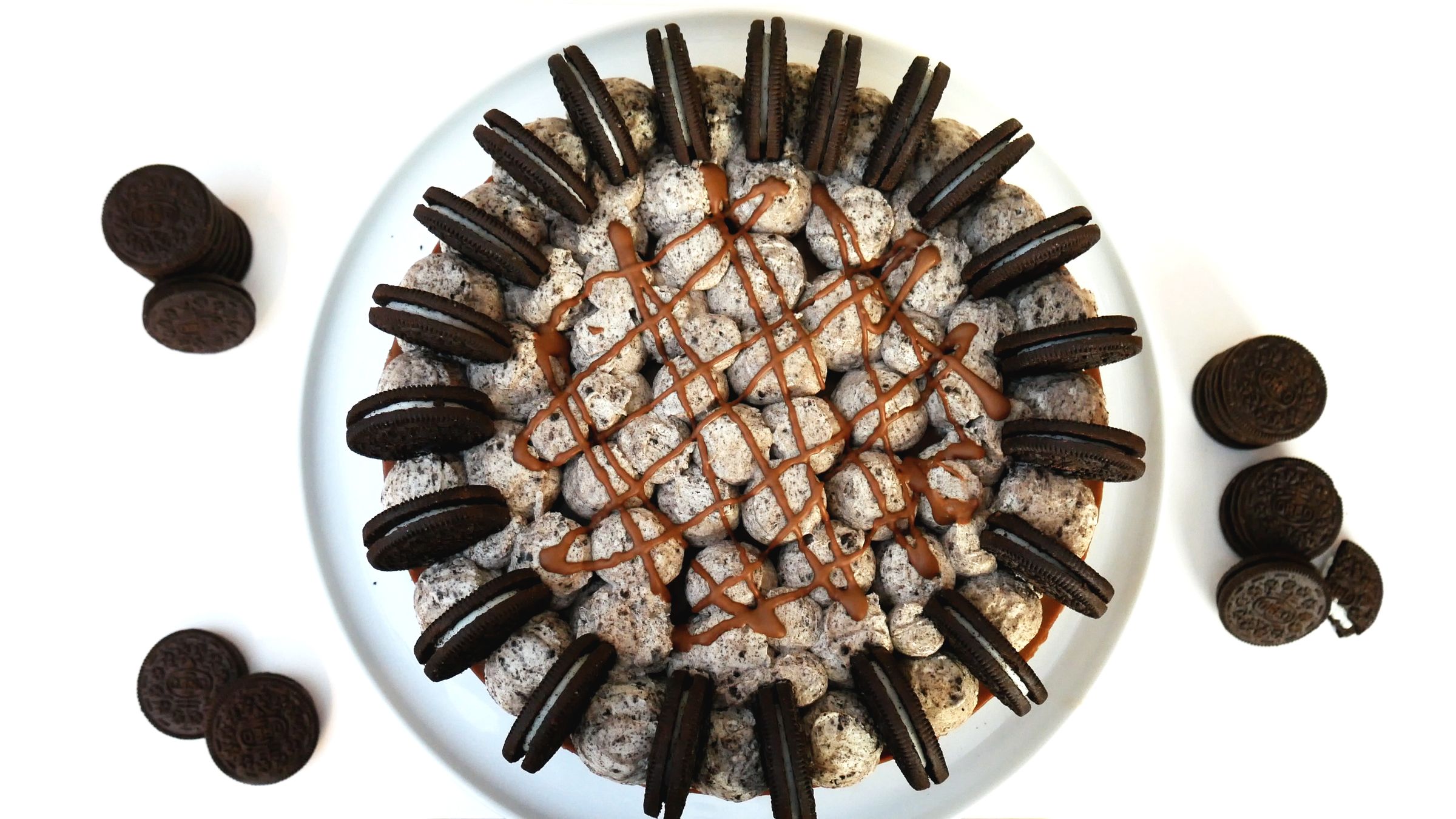 NO BAKE OREO COOKIES & CREAM CHEESECAKE : 5 Steps (with Pictures ...