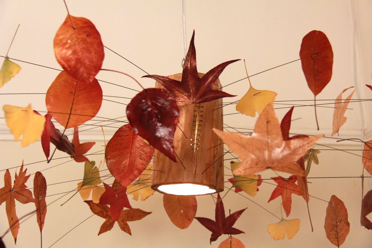 Autumn Leaf Lamp : 10 Steps (with Pictures) - Instructables
