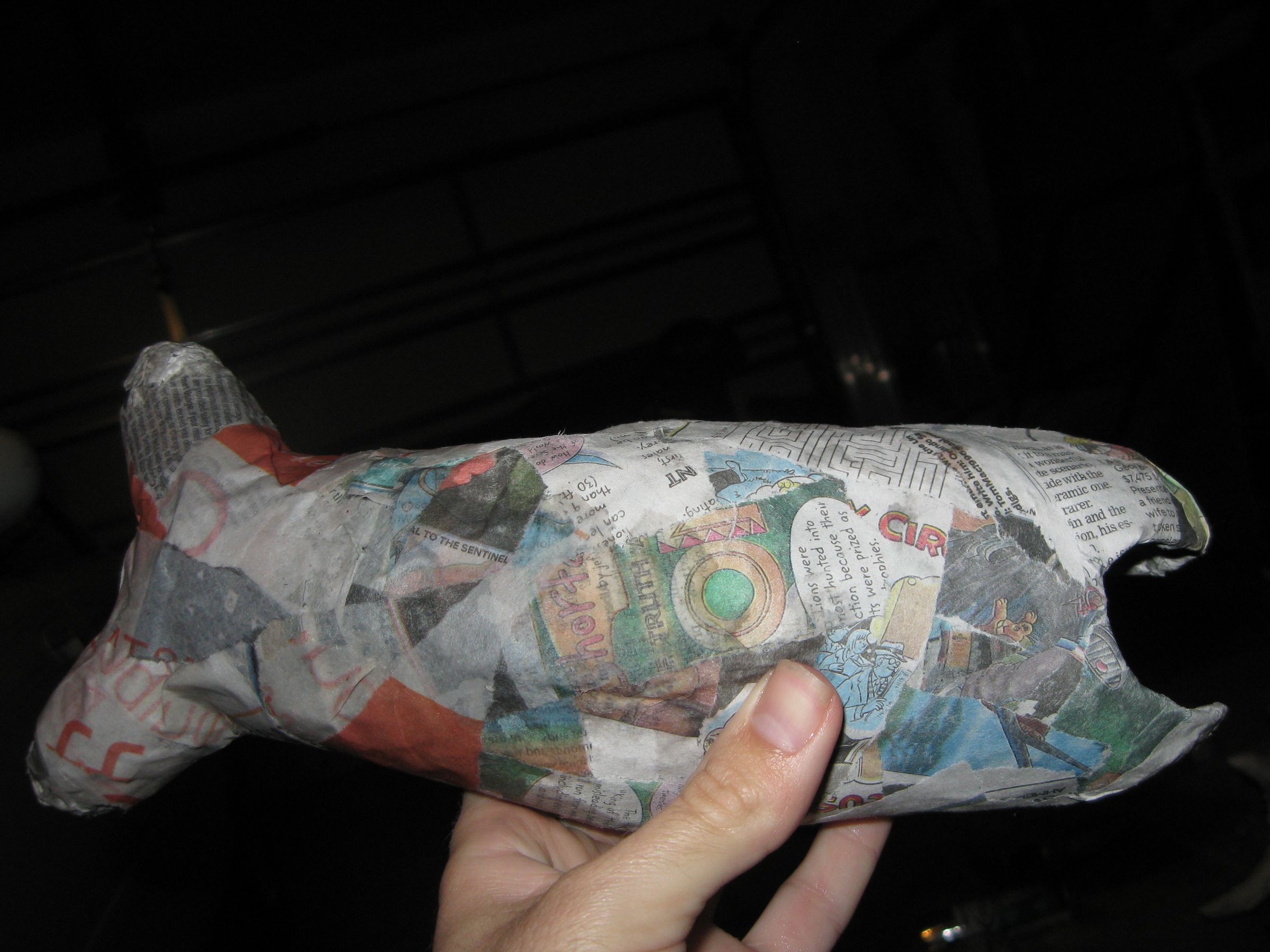 Paper Mache Fish #2 - Instructables