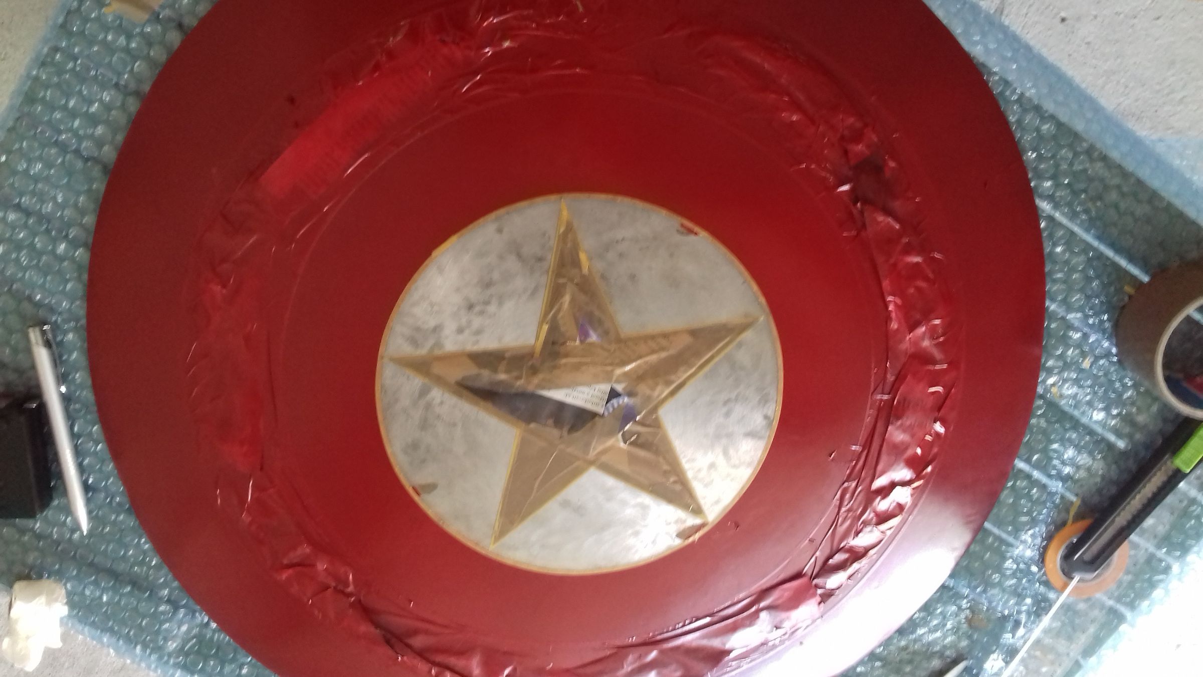 Cpt America Shield : 4 Steps - Instructables