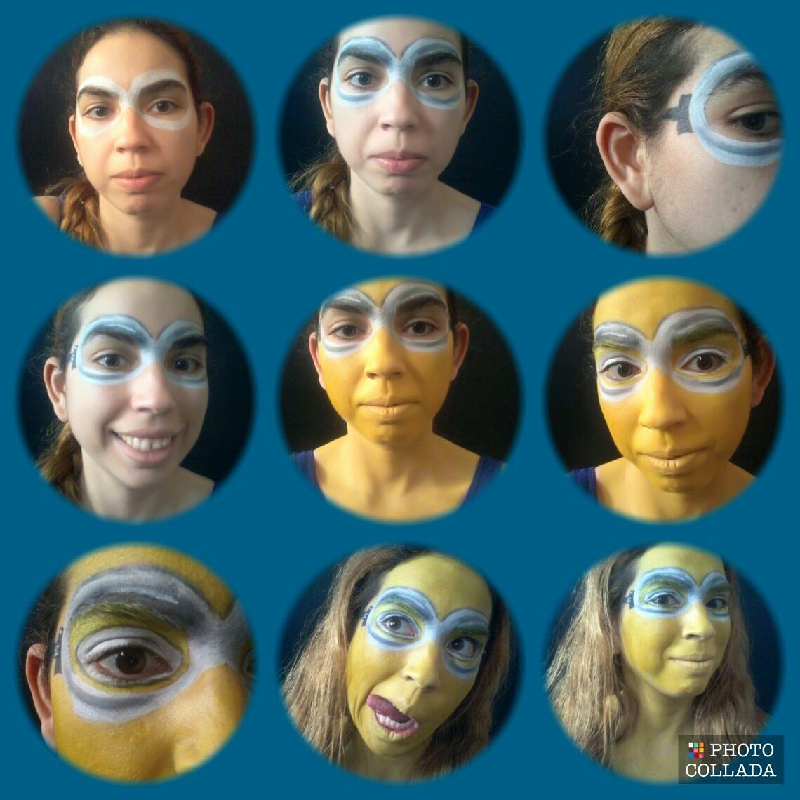 Despicable Me Face Paint