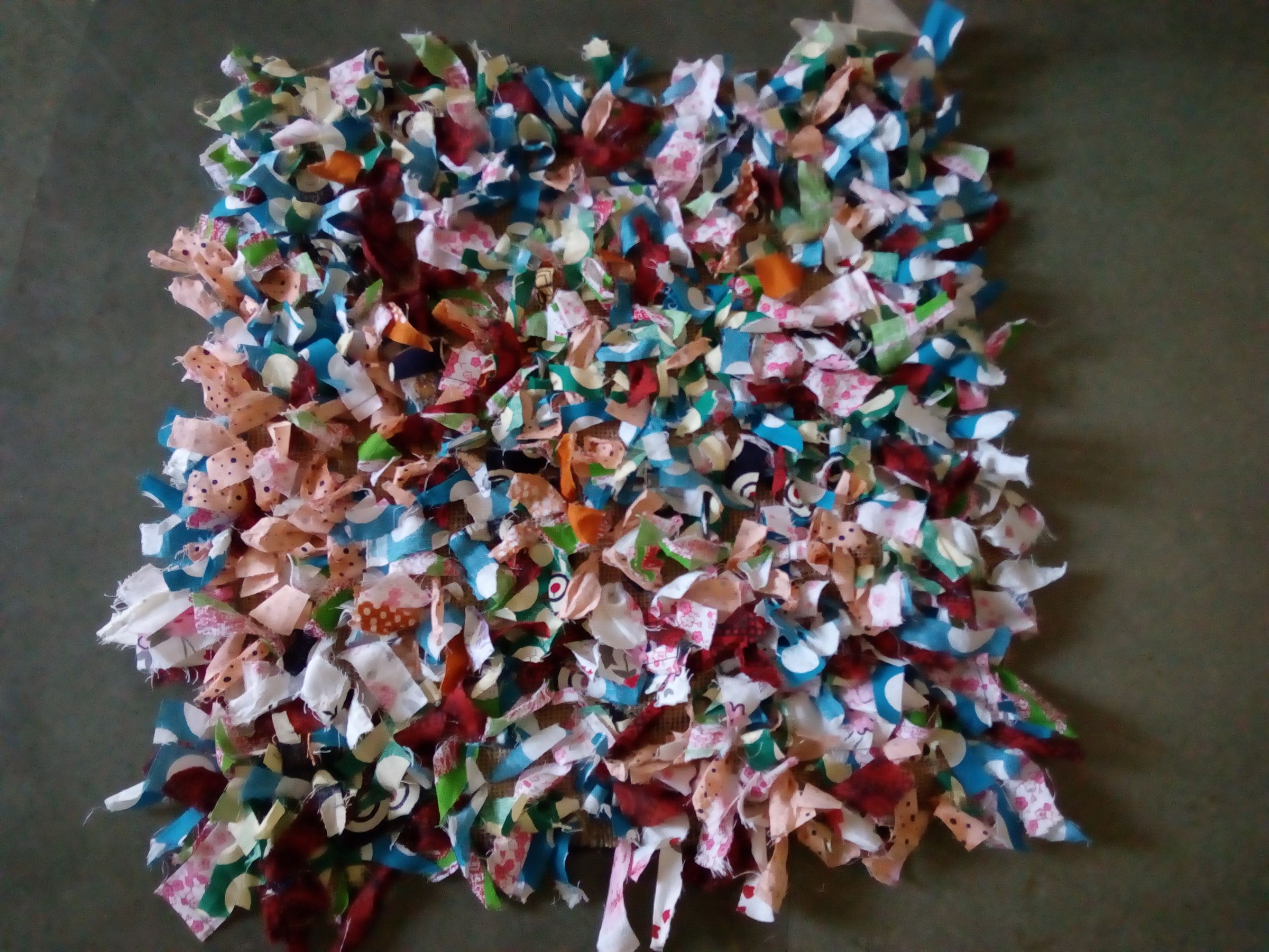 Rug From Cotton Scrap Fabric (with Pictures) - Instructables