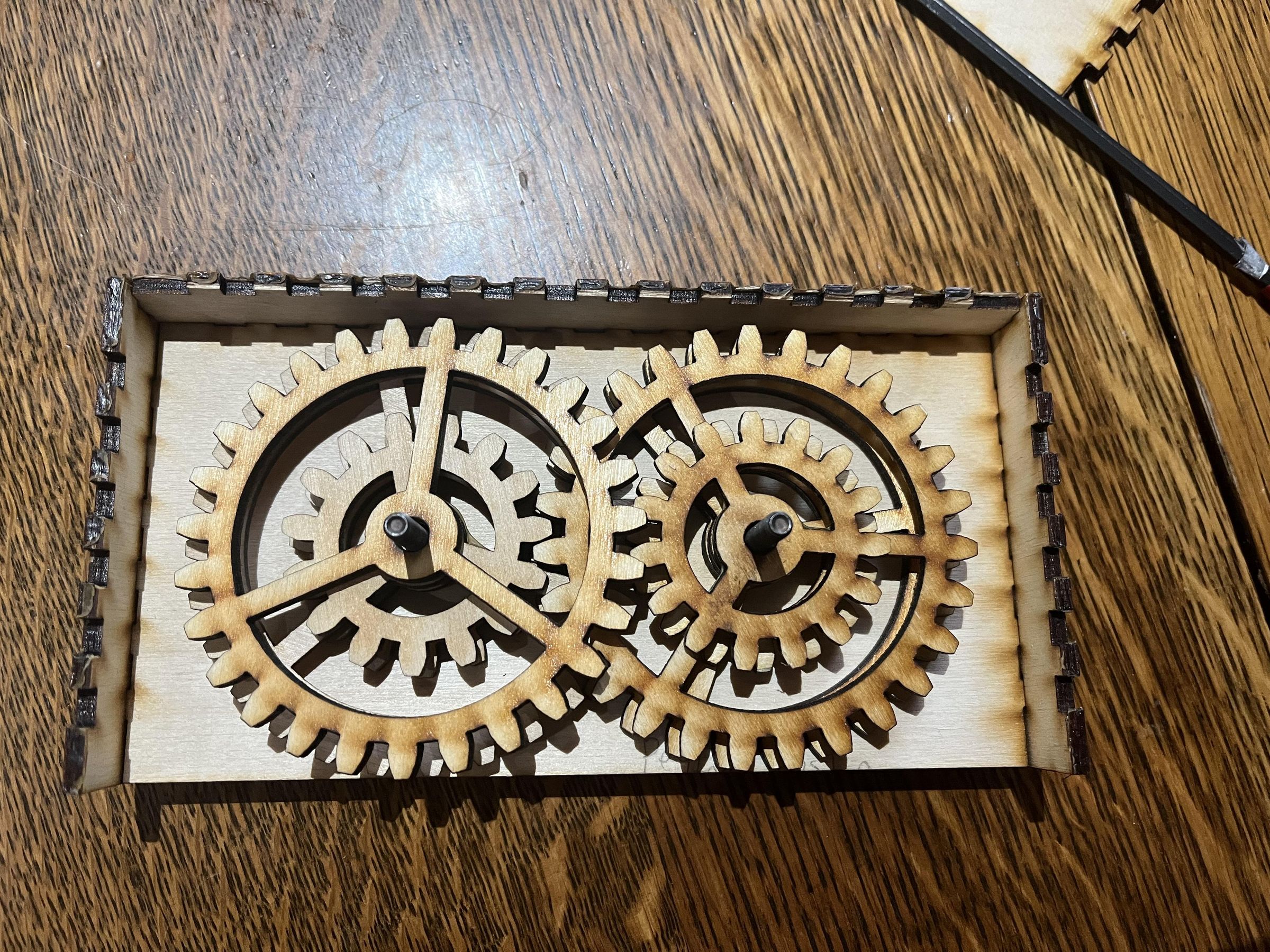 Laser Cut Wooden Gearbox : 3 Steps - Instructables