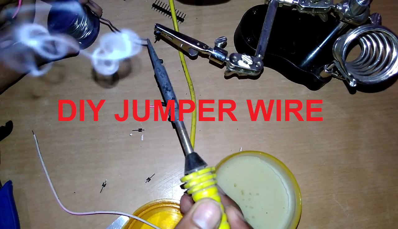 DIY Jumper Wire Male to Male - Instructables