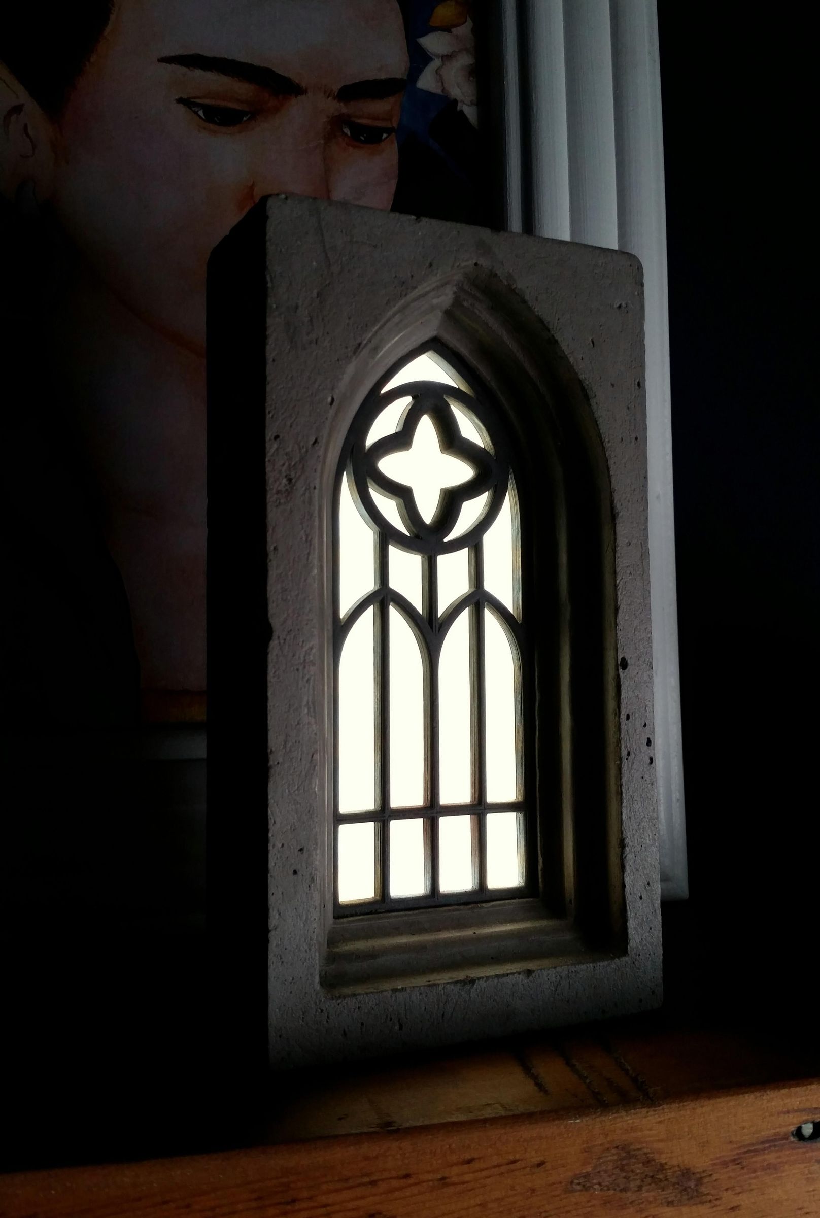 Solar Concrete Gothic Window Lamp (Remix) : 11 Steps (with Pictures ...