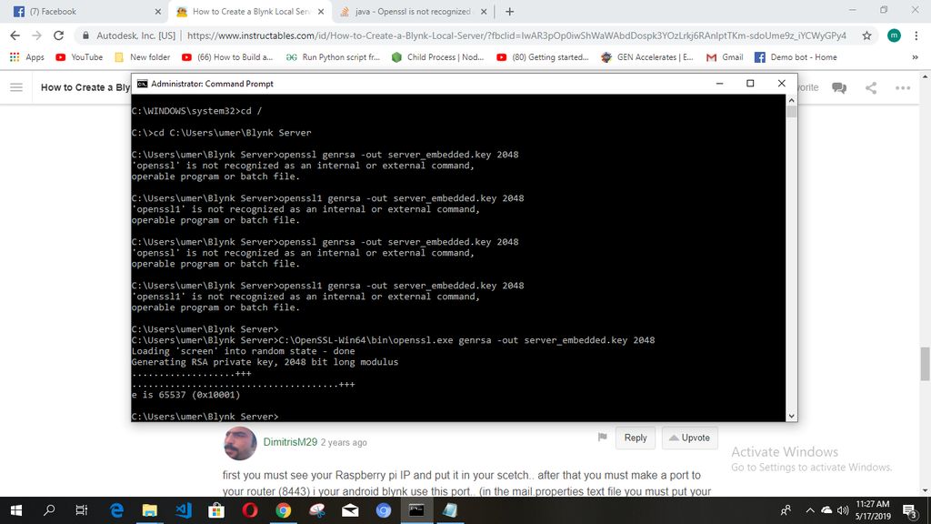 How To Create A Blynk Local Server Instructables 
