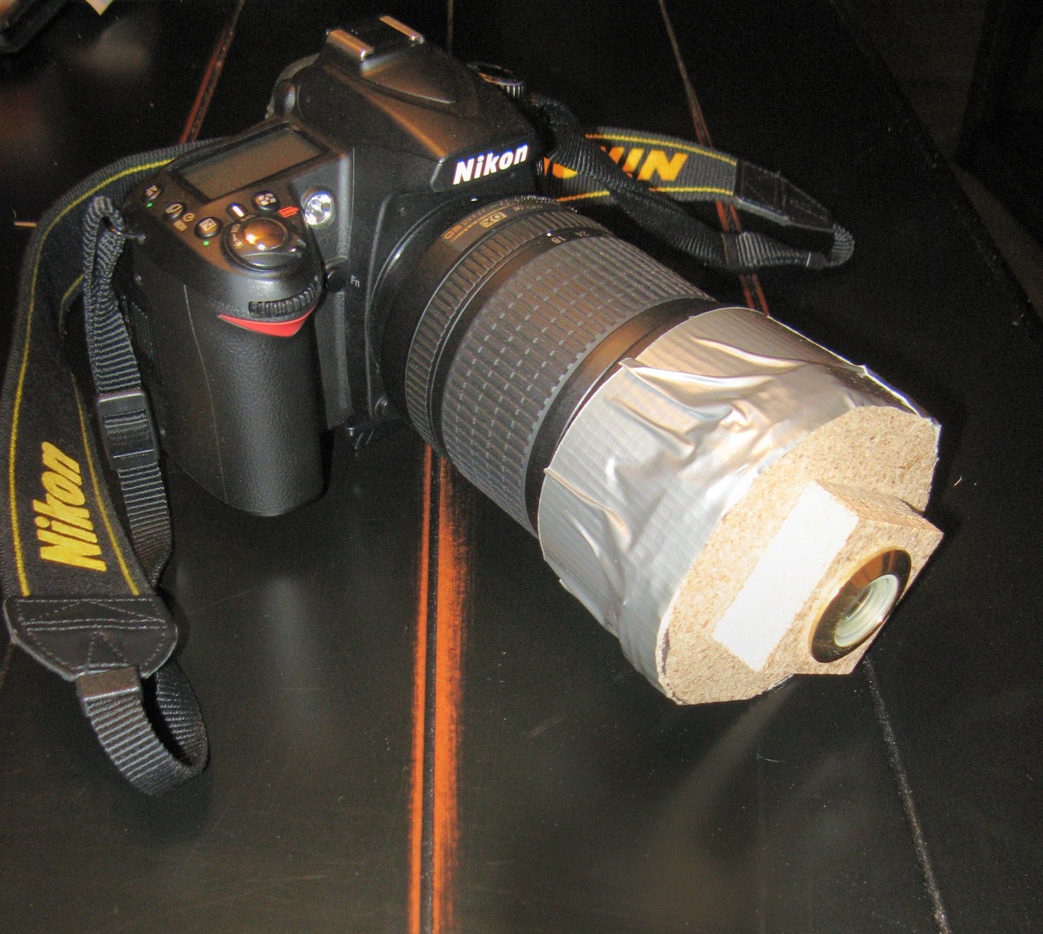 How to Make a Fish Eye Lens for a Nikon D-90 Digital SLR for $16 : 3 ...