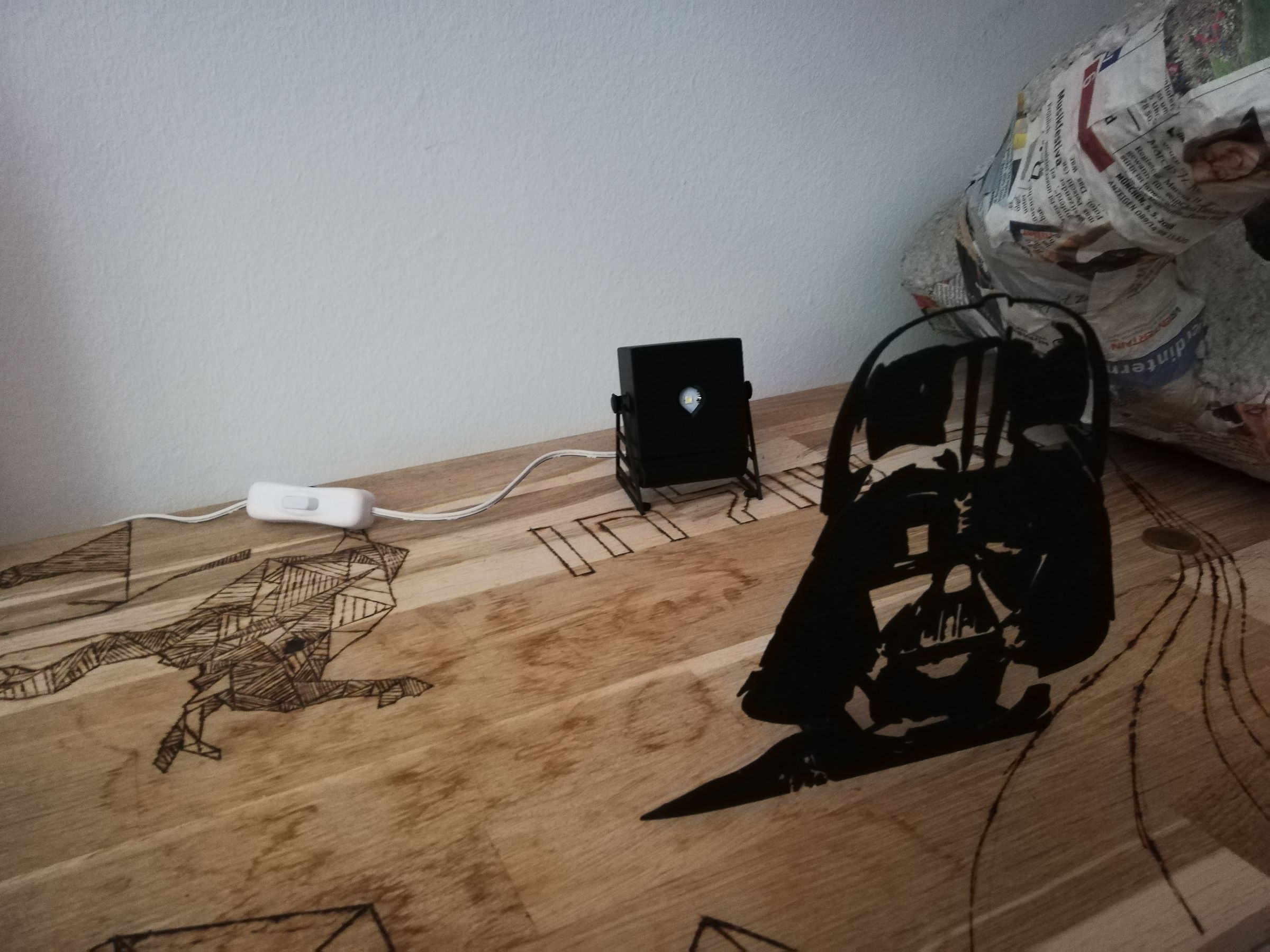 Darth Vader Shadow Casting Box : 5 Steps (with Pictures) - Instructables