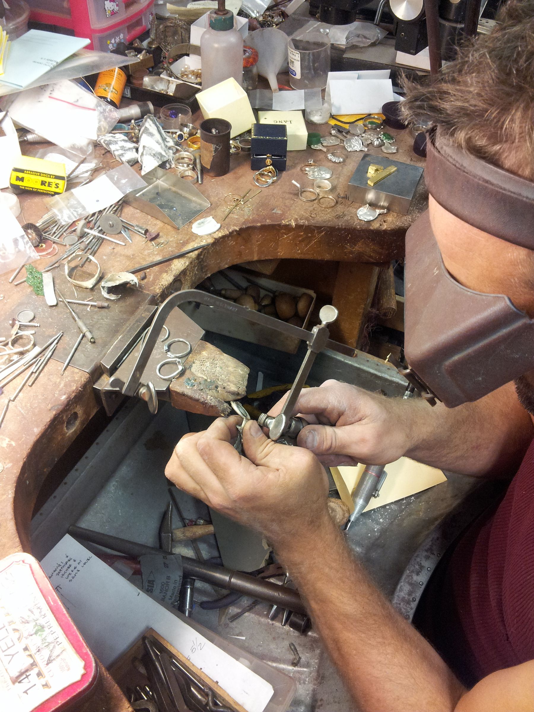 Making a Ring With a Hammered Finish in Less Than an Hour (from Scratch ...