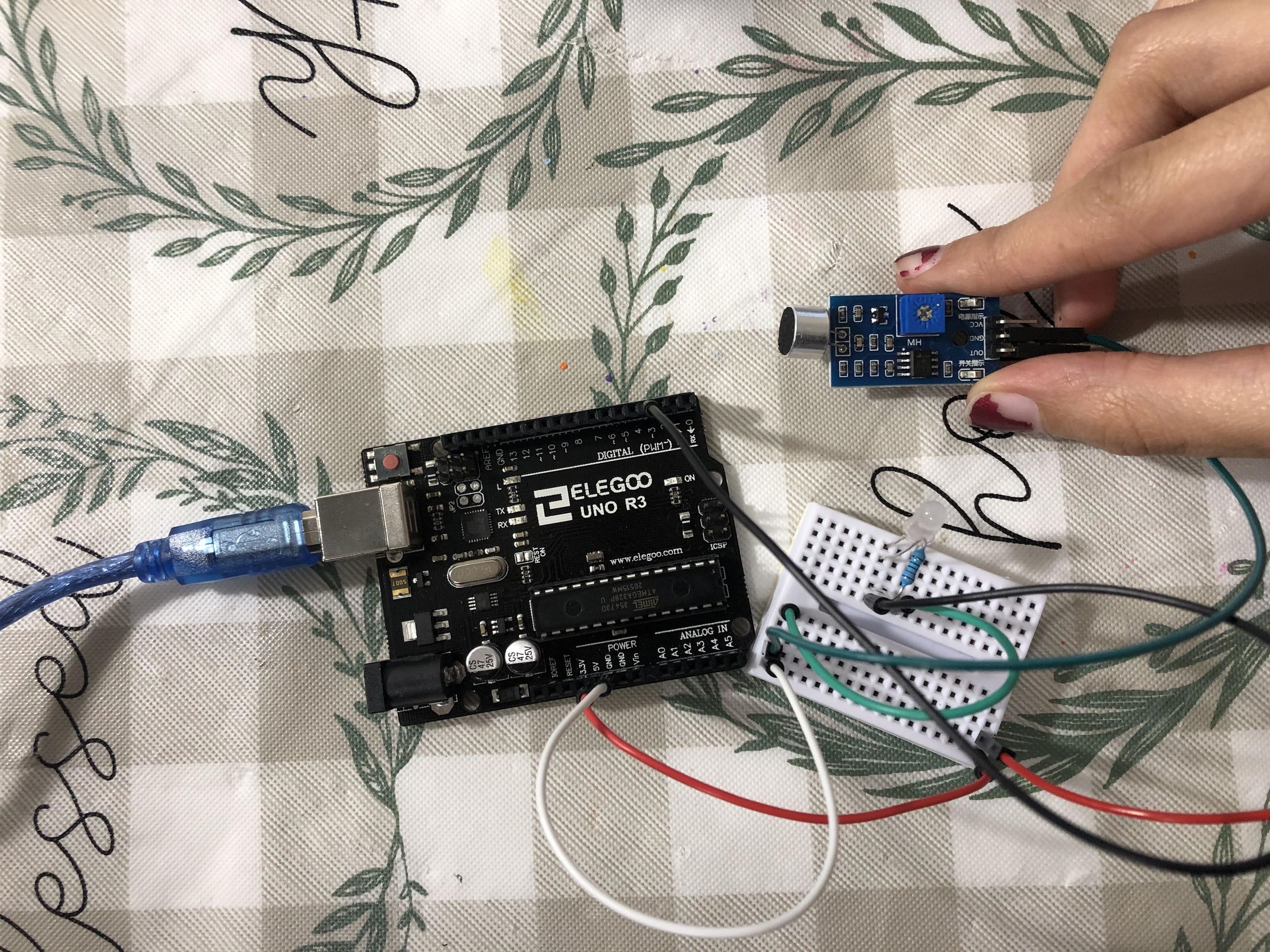 Sound Sensor to Led (Arduino) - Instructables