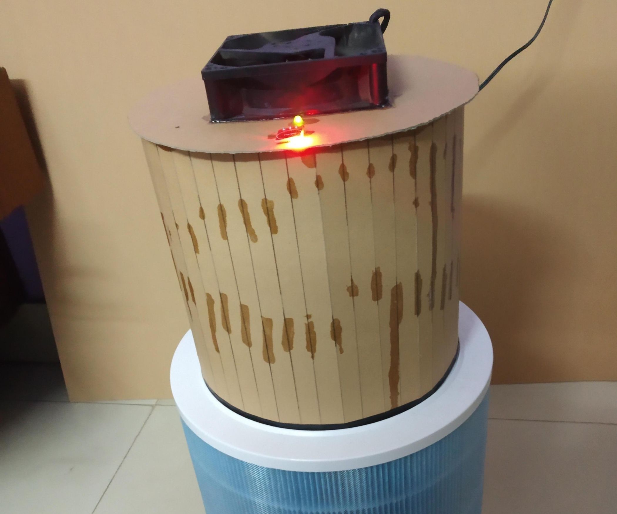 DIY HEPA Air Purifier : 4 Steps - Instructables