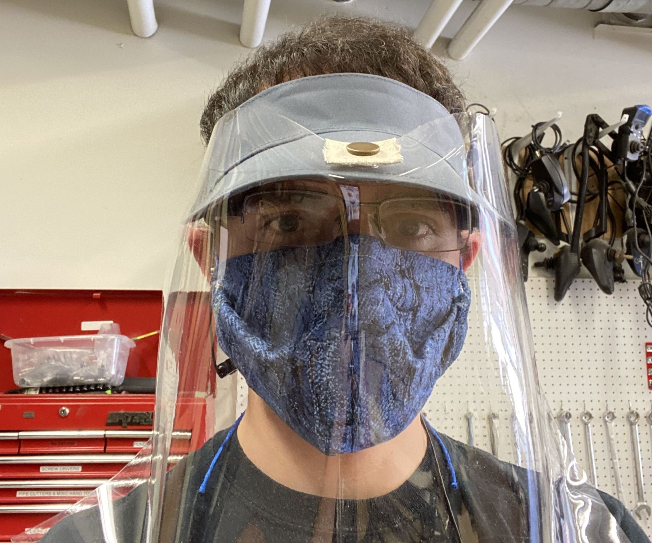 Adaptive Face Shield : 6 Steps - Instructables