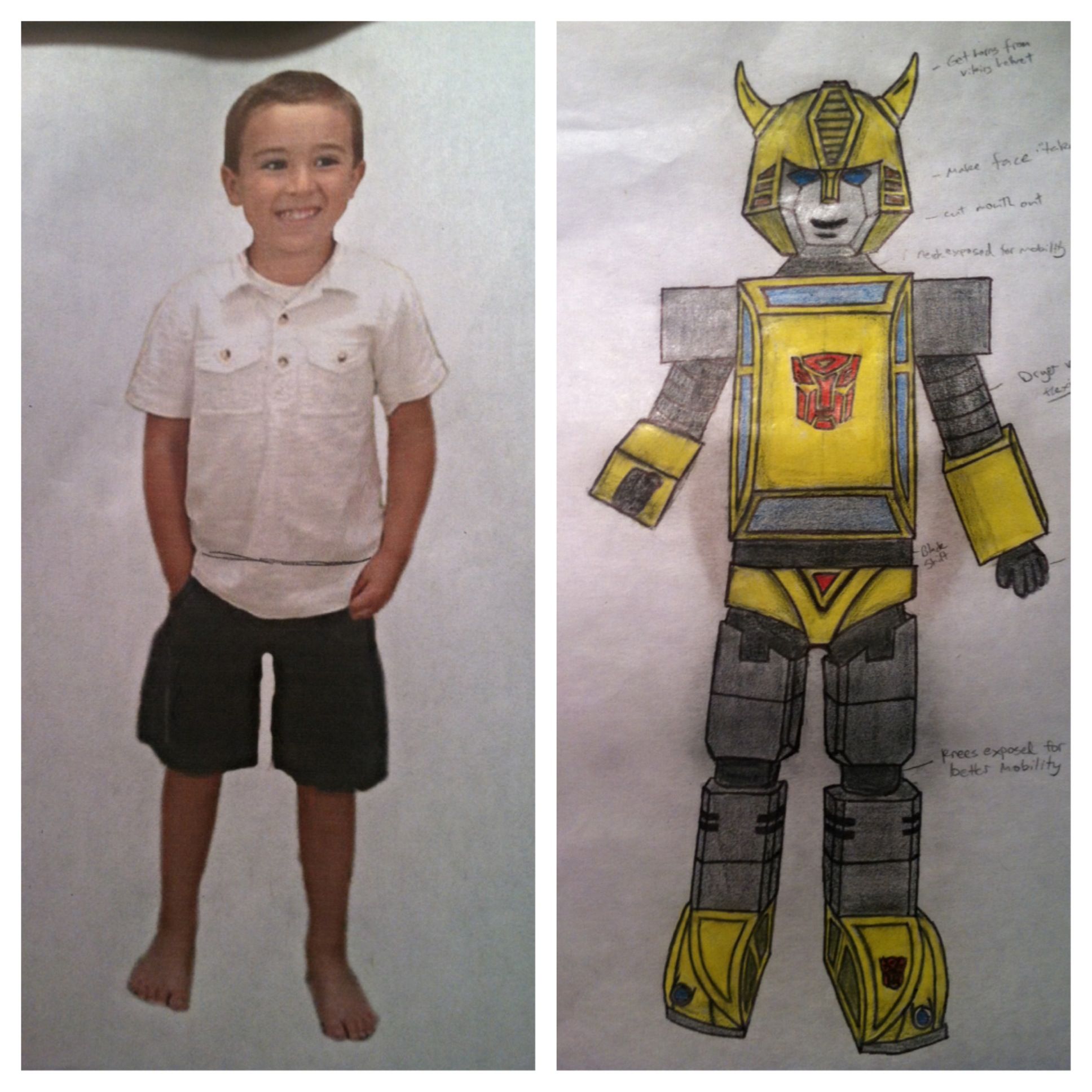 G1 Transformers - Bumblebee Costume : 8 Steps - Instructables