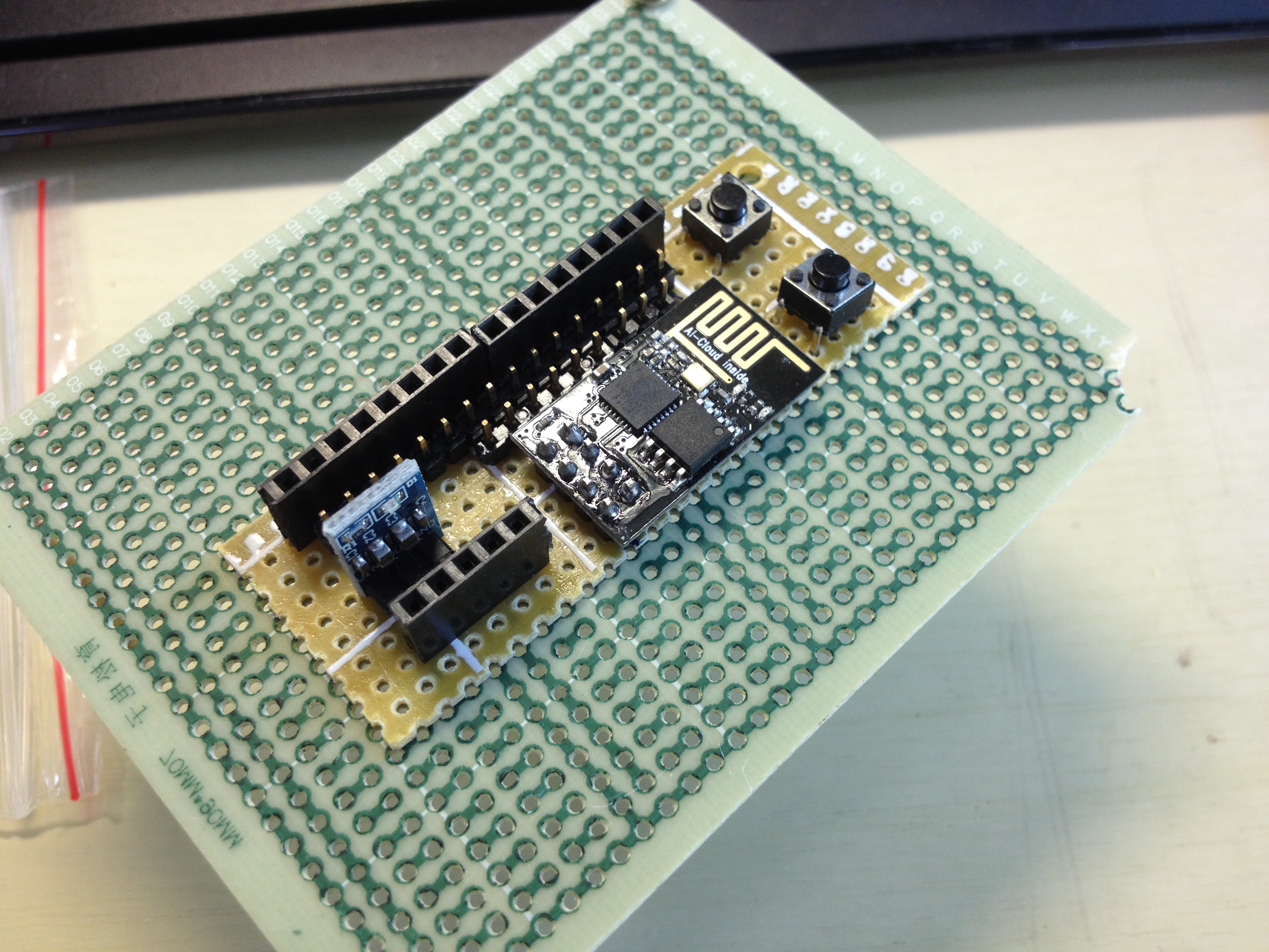ESP-01 ADC Extra Pin Connect With NodeMCU Server OLED Display : 3 Steps ...
