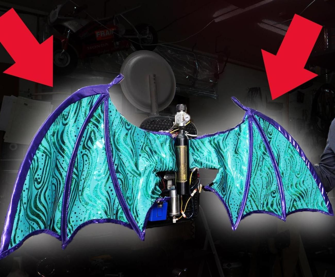 Arduino Dragon Wings : 6 Steps (with Pictures) - Instructables