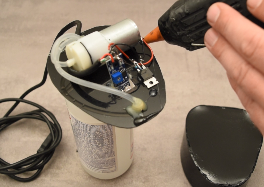 DIY Automatic Hand Sanitizer Dispenser : 14 Steps (with Pictures ...