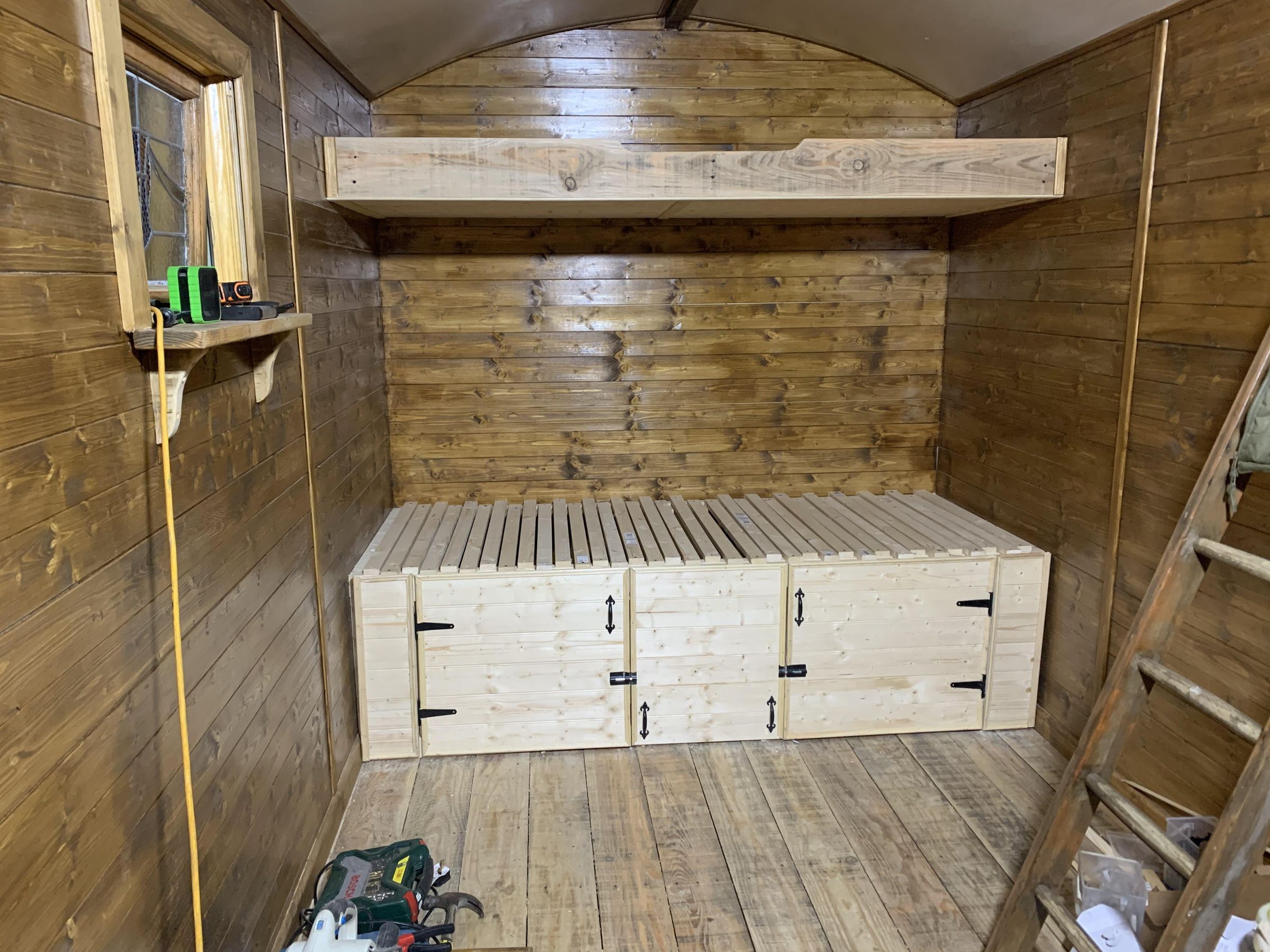 Self Build Shepherds Hut. Step by Step With Photos. Off Grid Living ...