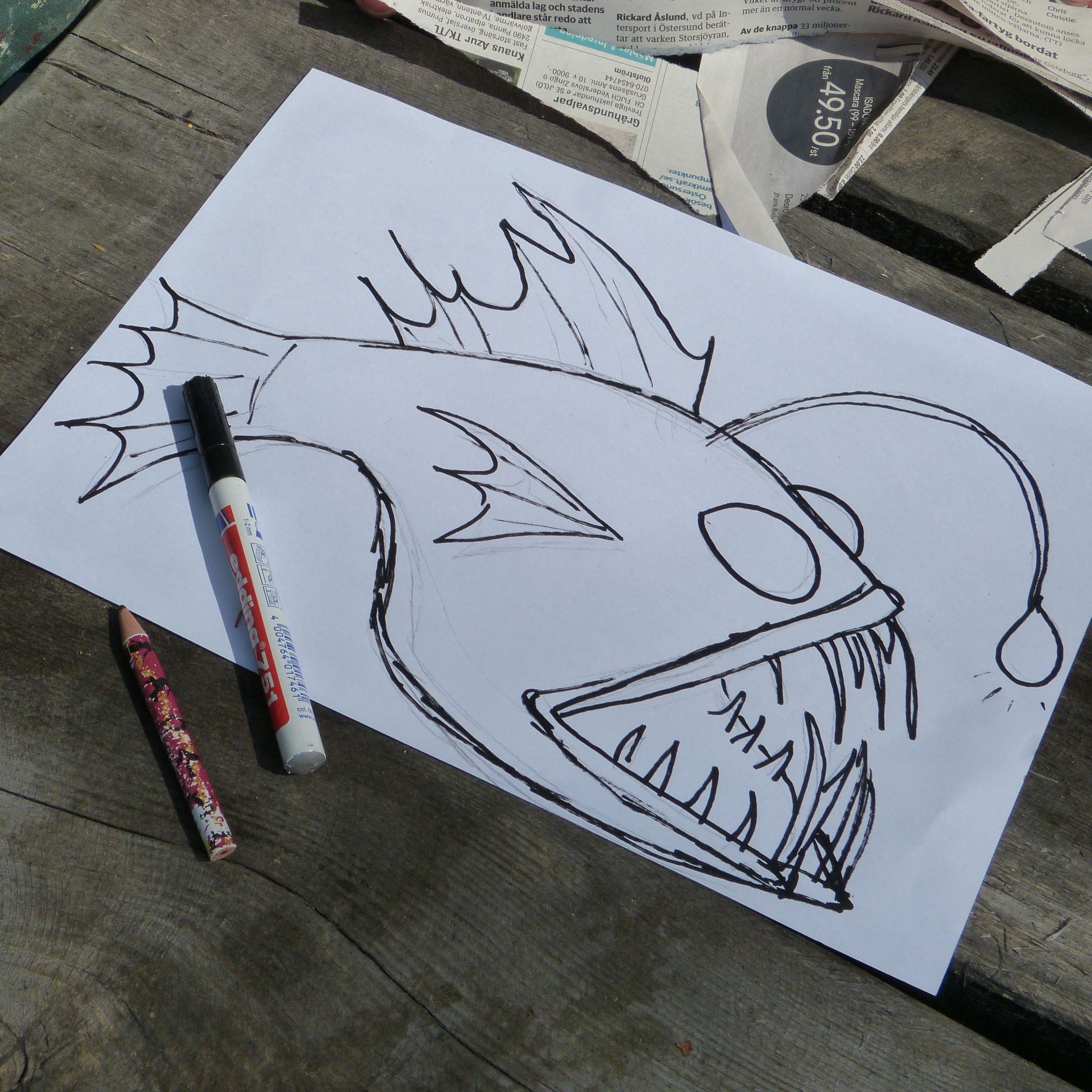 Angler Fish Pinata and Silly Blindfold : 21 Steps (with Pictures ...