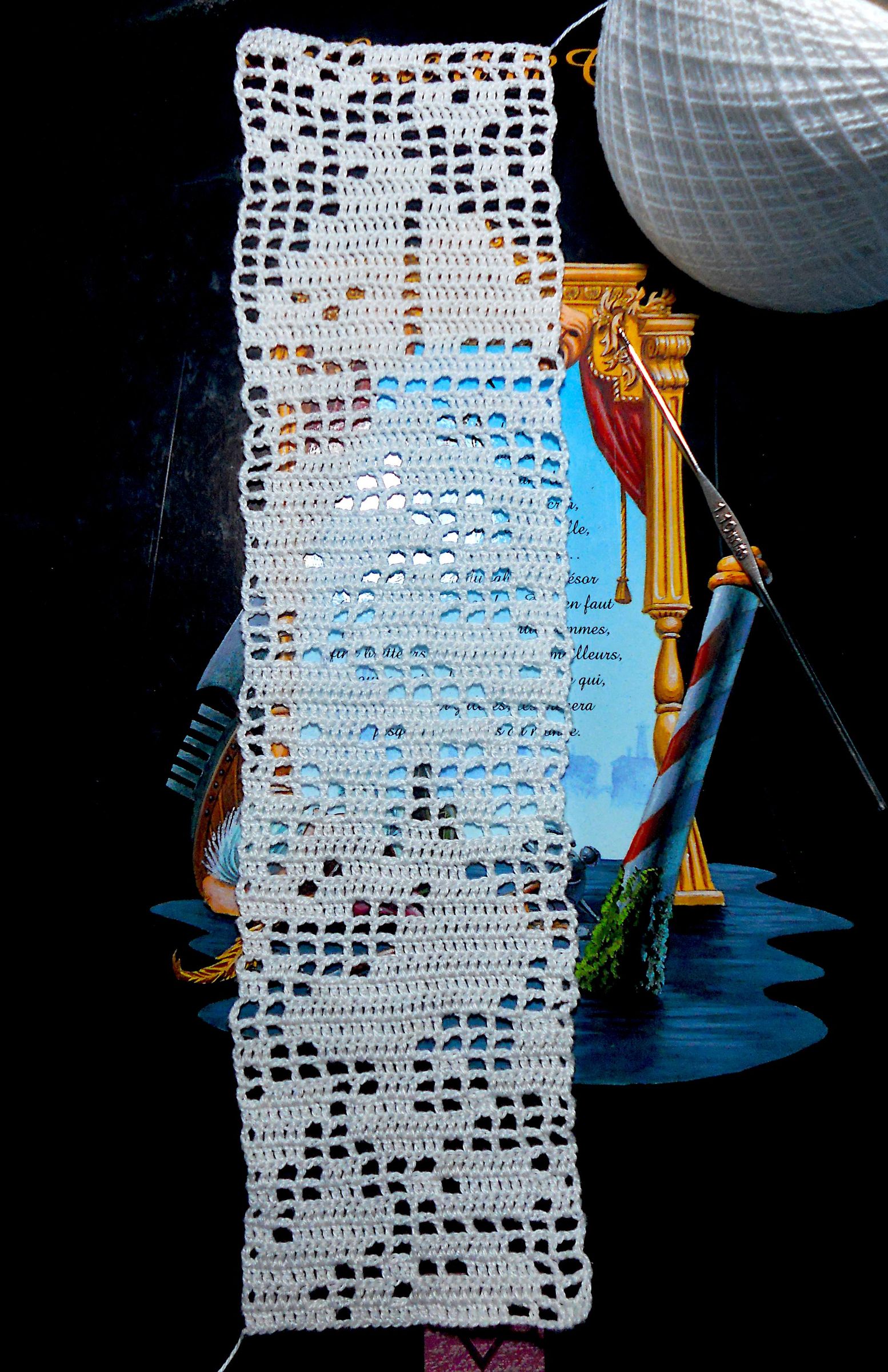 Filet Crochet Bookmark for Kids : 13 Steps (with Pictures) - Instructables