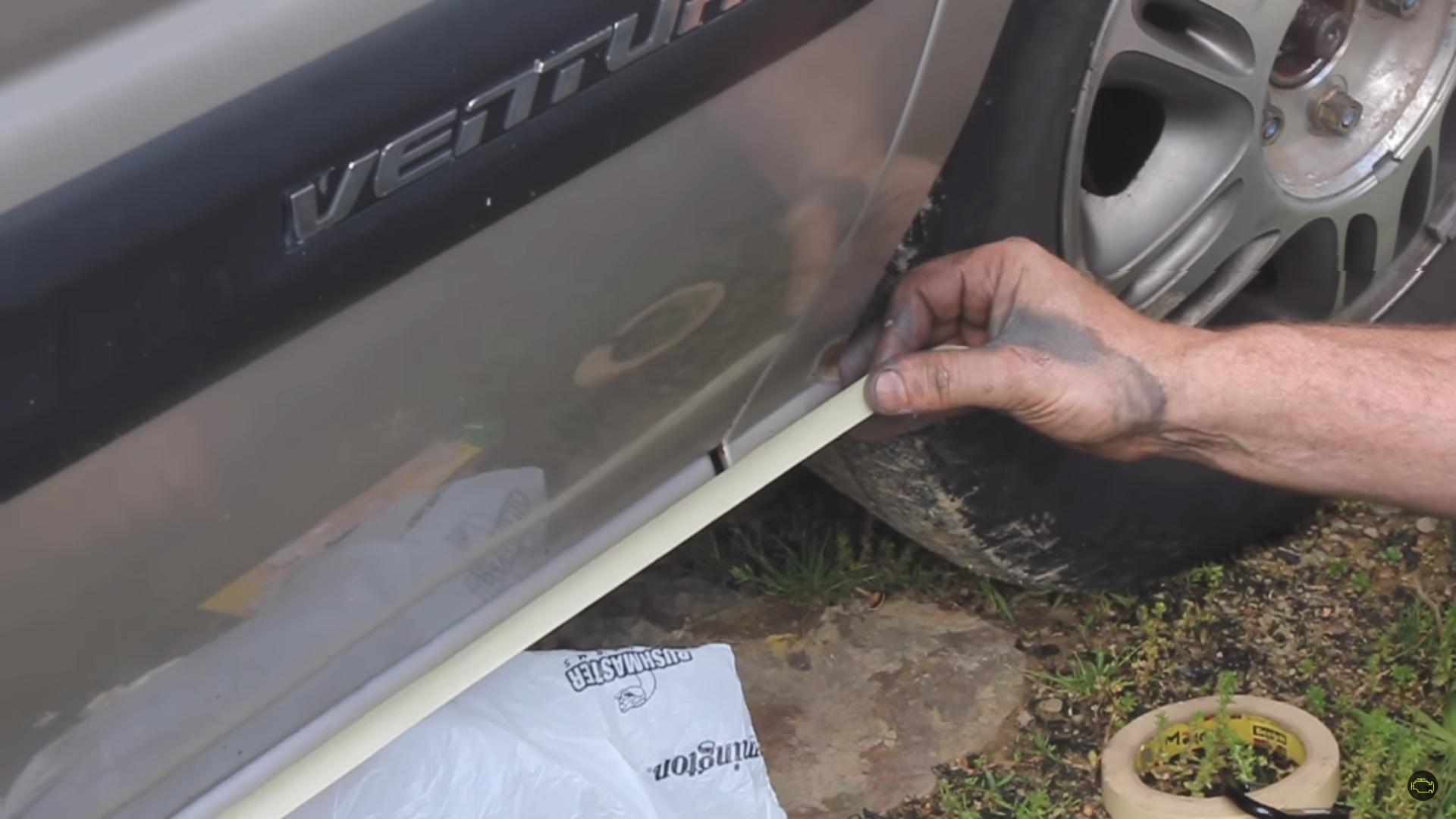 How to FIX a Rust Hole in a Rocker Panel (fast, Low-cost Method) : 5 ...